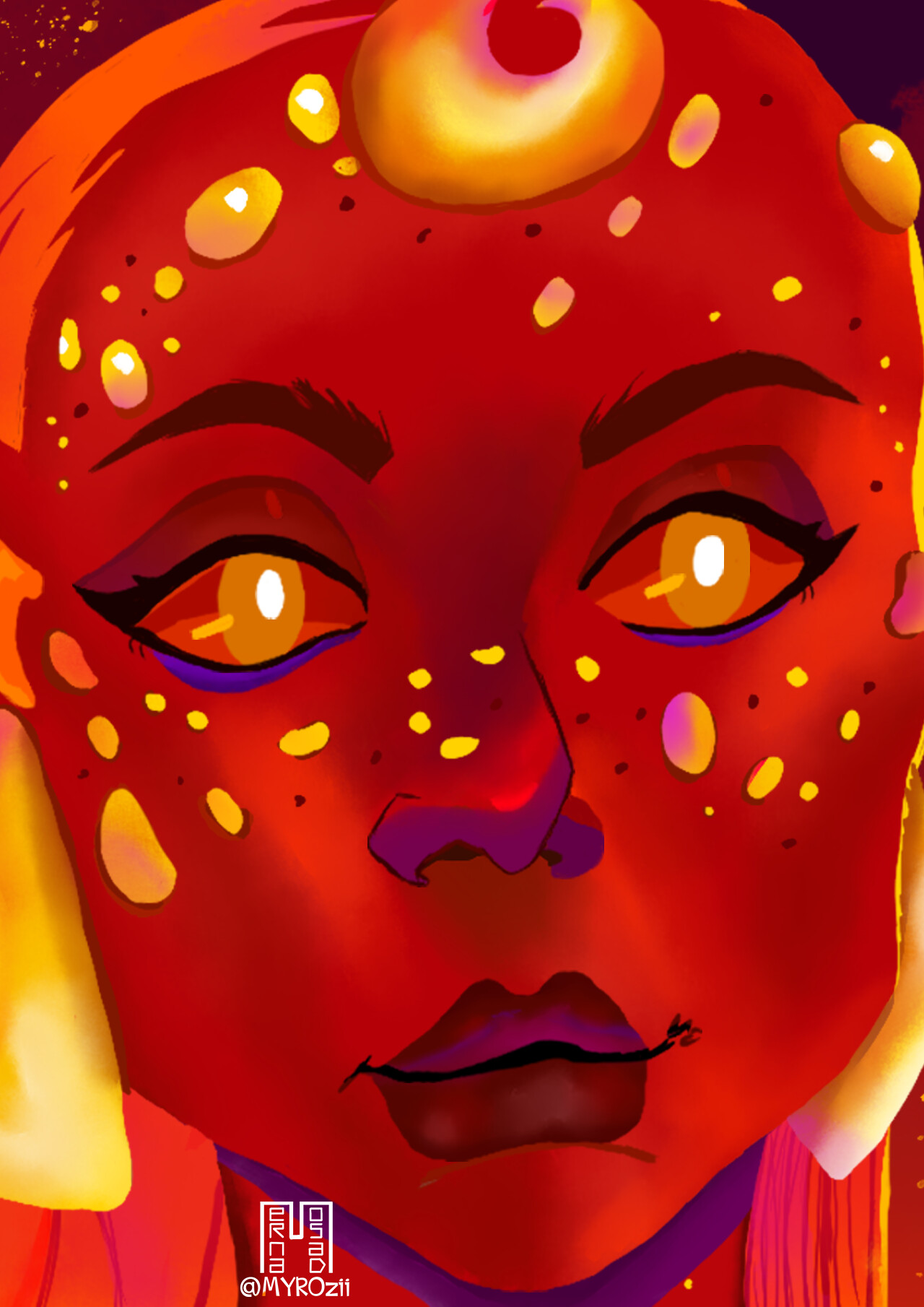 Merna Mosad - fire queen