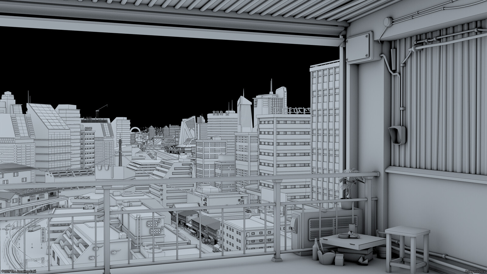 Bogdan mB0sco - City Lights 花火