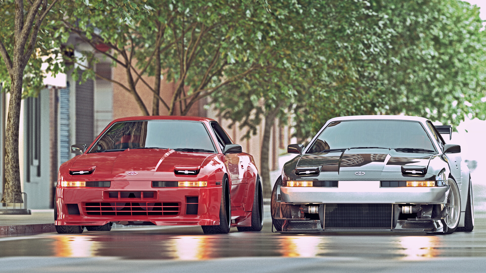 ArtStation - Supra's in Town...