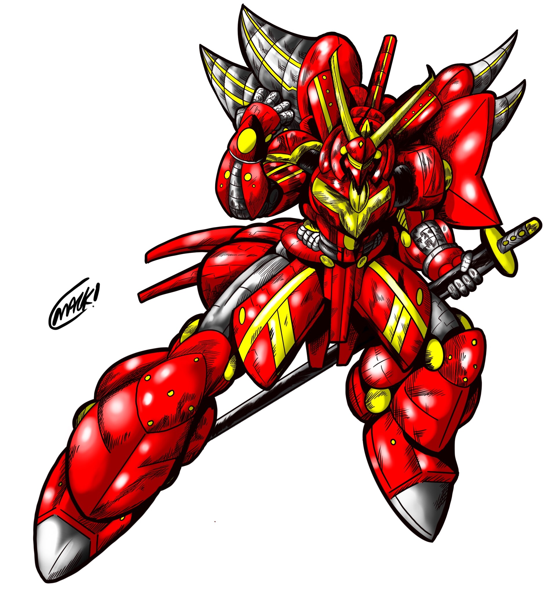 ArtStation - Tech Romancer Reboot- Gourai