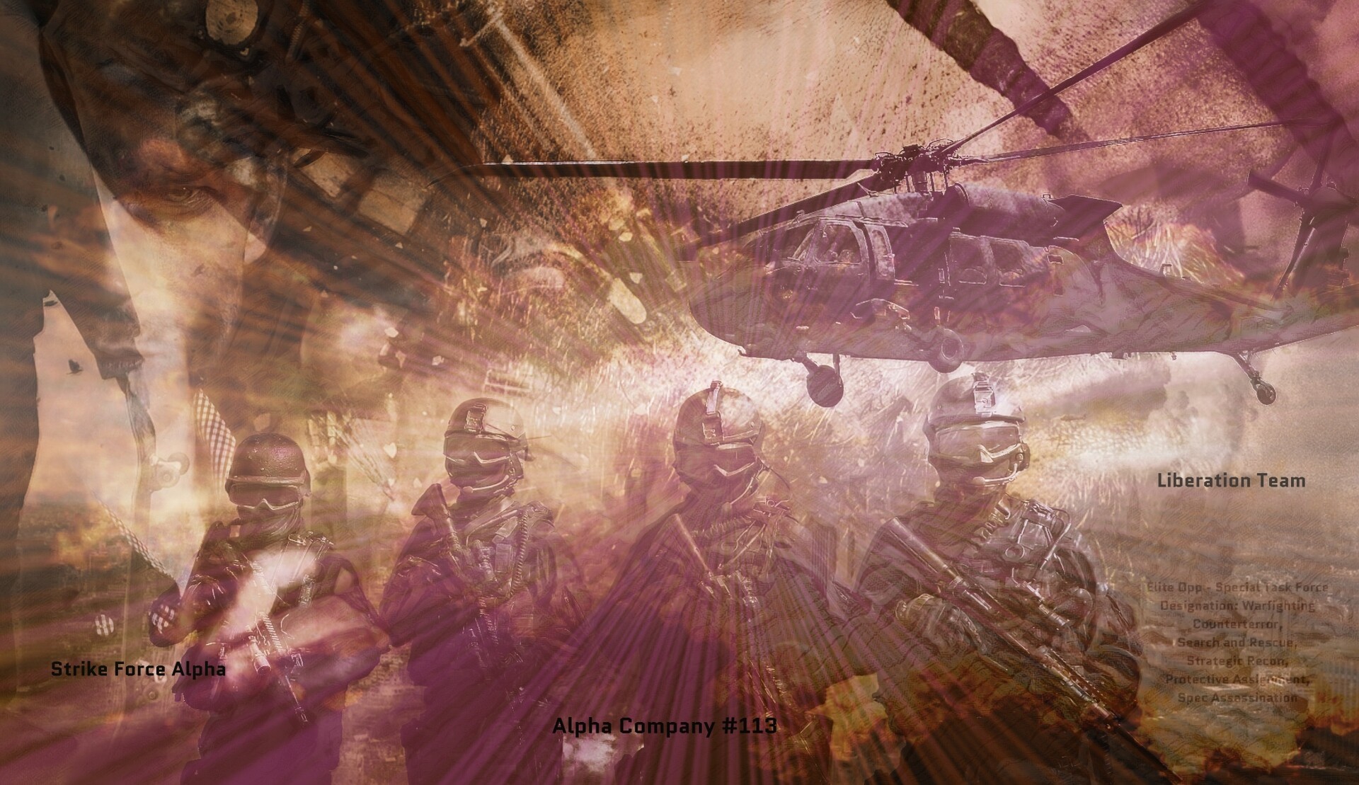 ArtStation - Strike Force Alpha (Core City universe)