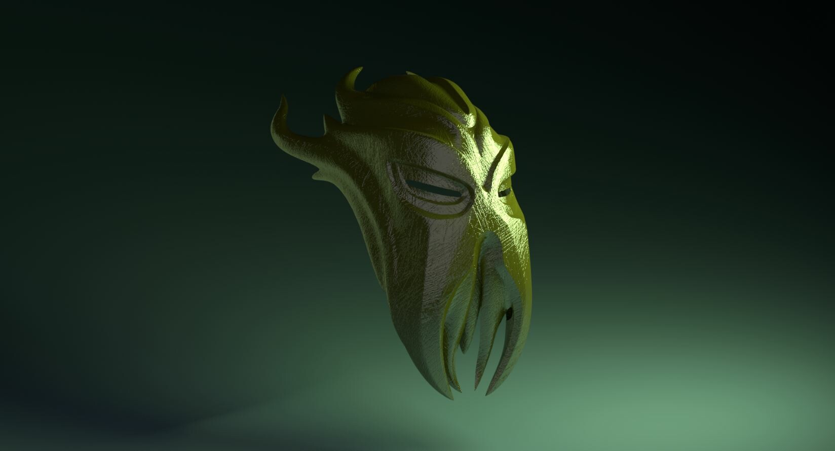 ArtStation - Miraak's Mask (Skyrim)