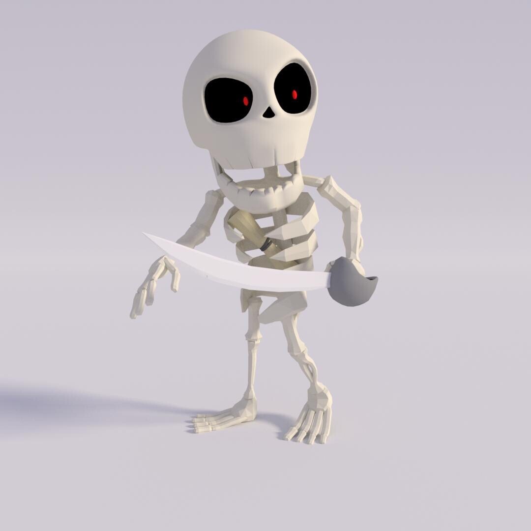 ArtStation - A Skeleton’s hidden treasure