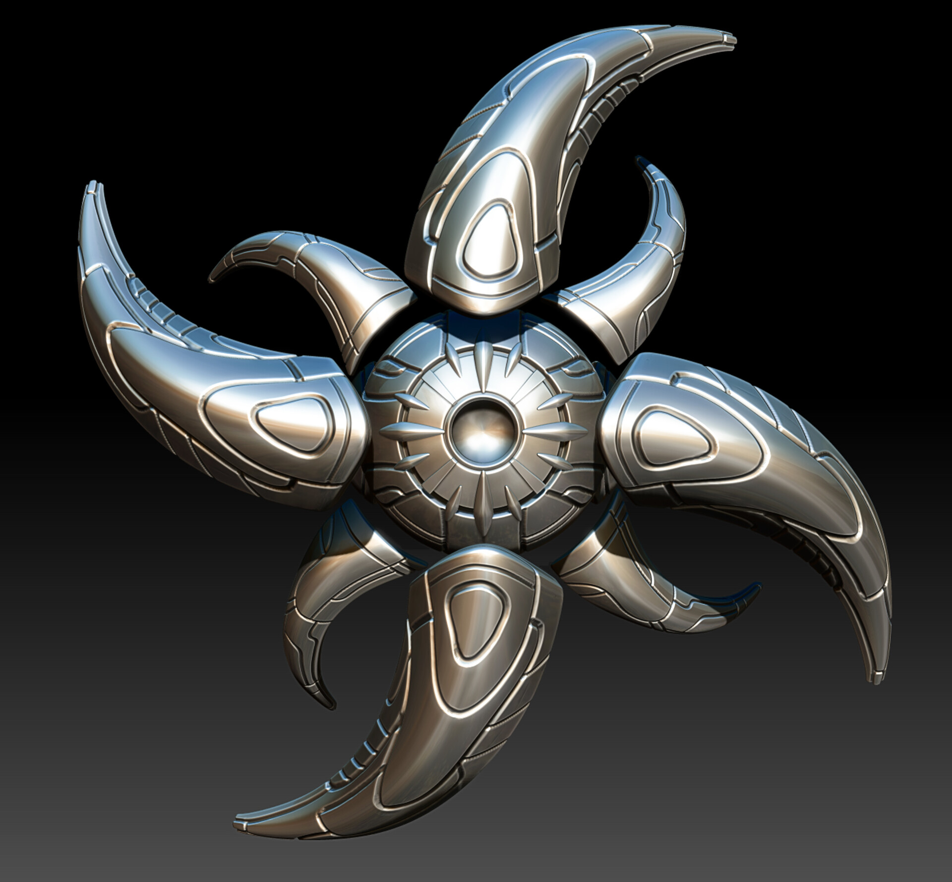 Akil Dawkins - Substrate Stealth High Poly