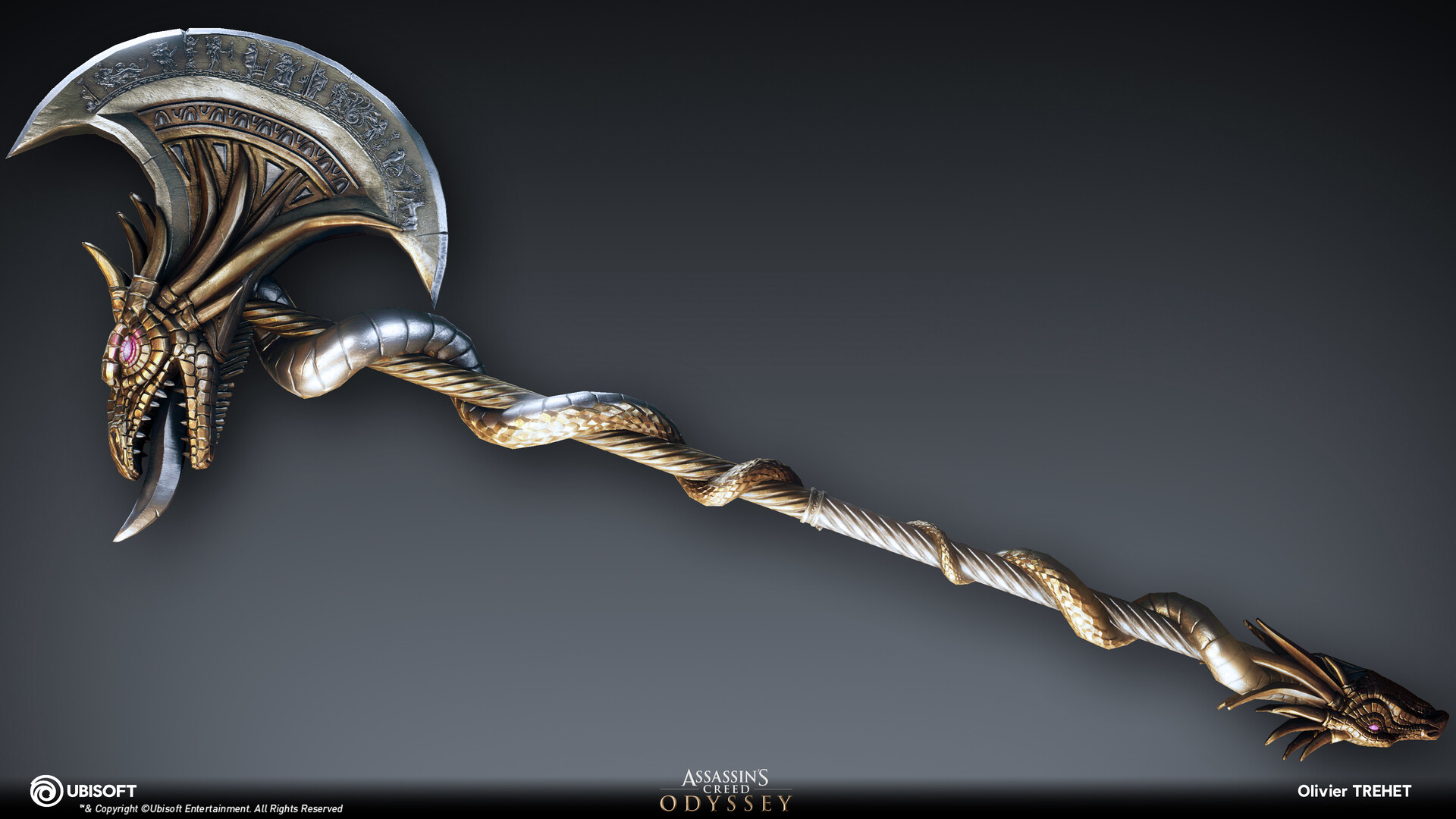 Olivier TREHET - Assassin's Creed Odyssey DLC Herakles Axe