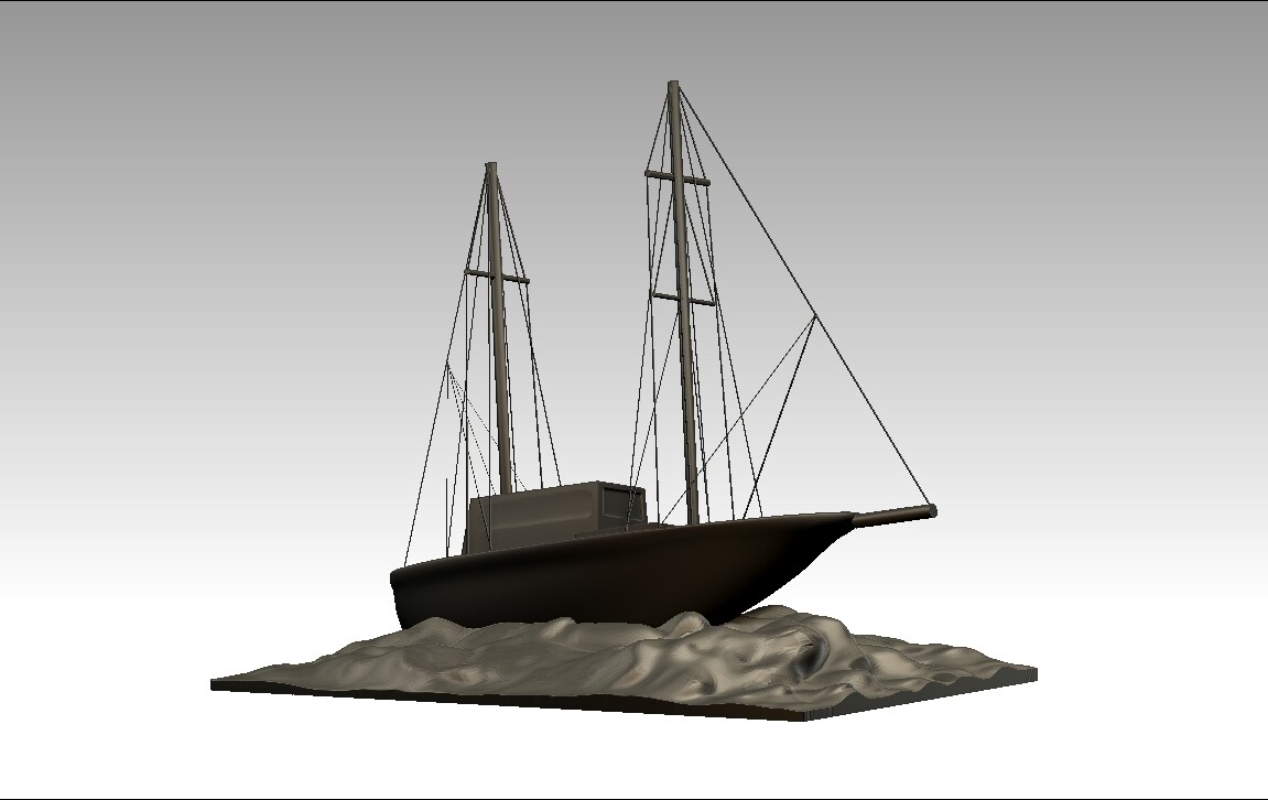 ArtStation - The Boat