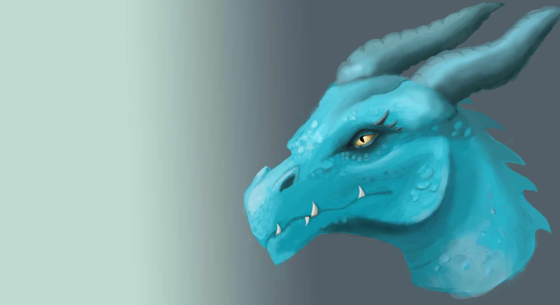 ArtStation - blue dragon