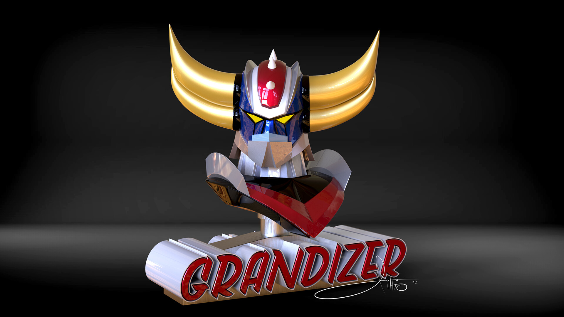 Stefano Gilioli - Goldrake, Grandizer, UfoRobot, ロボグレンダイザー, Gurendaizā ...