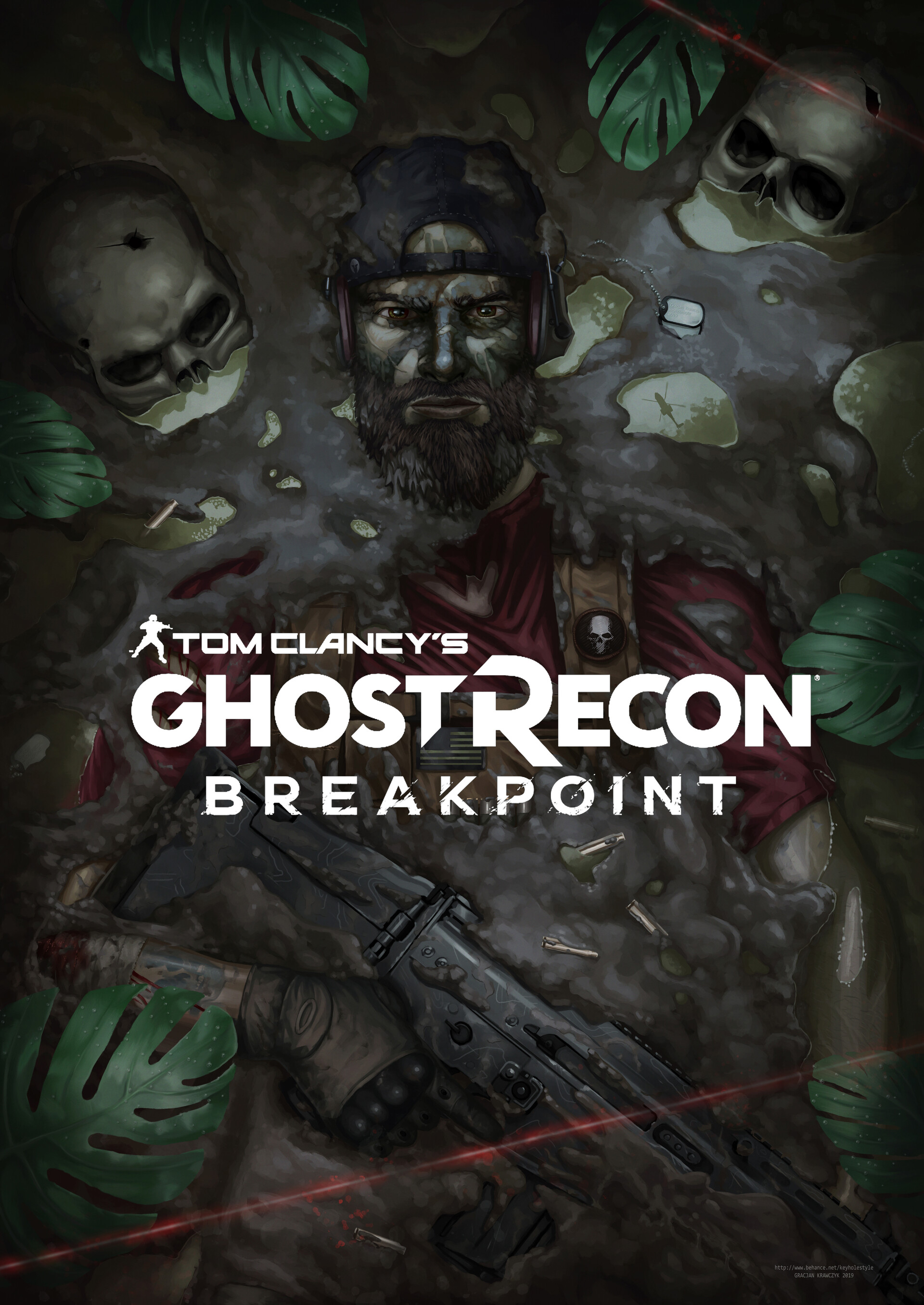 ArtStation - GHOST RECON BREAKPOINT Nomad poster fanart