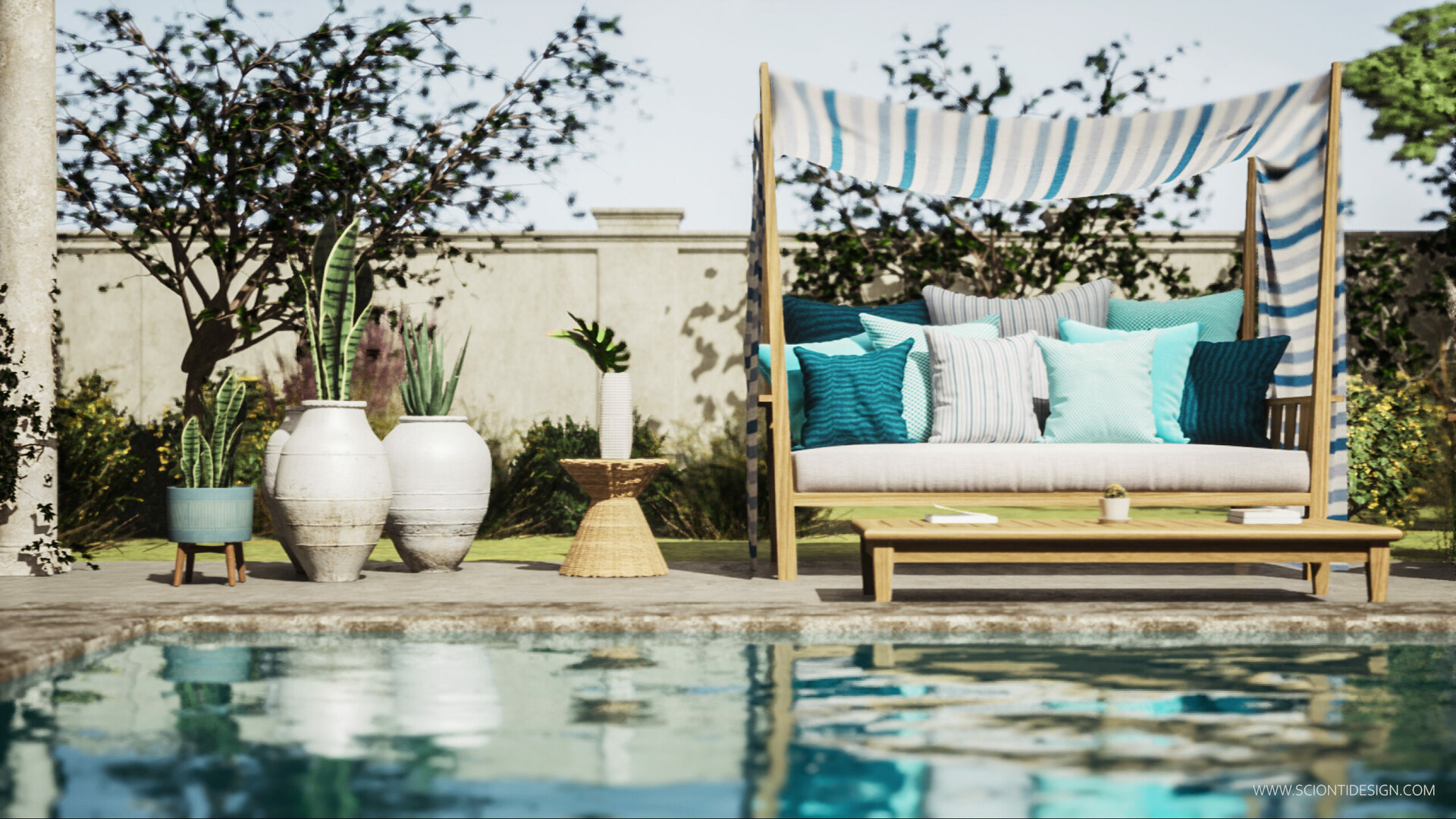 Pasquale Scionti - Outdoor Archviz Raytrace Project render with Unreal ...