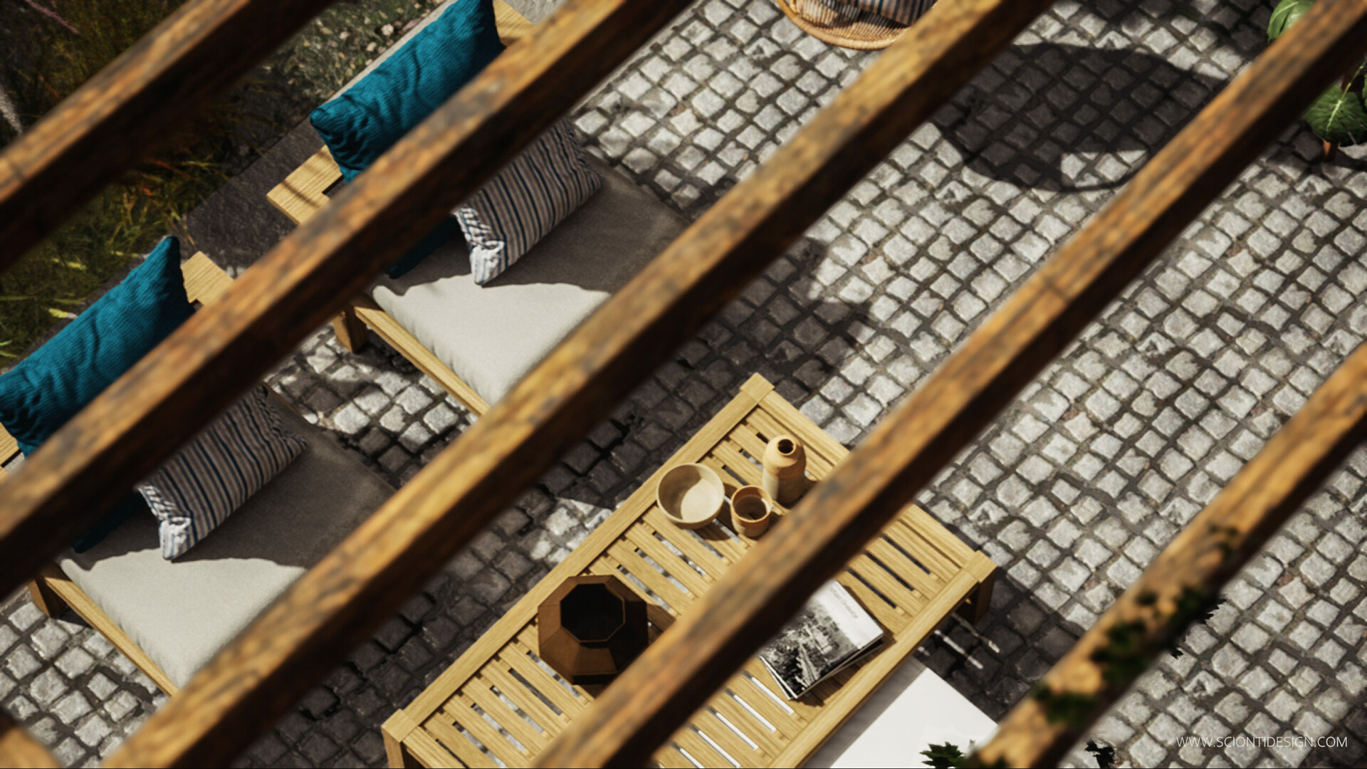 Pasquale Scionti - Outdoor Archviz Raytrace Project render with Unreal Engine 4