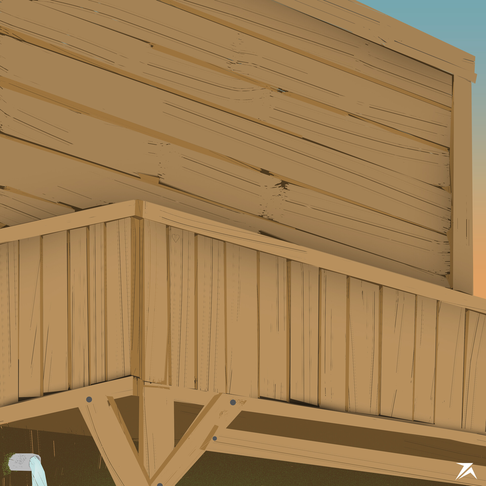 ArtStation - Wood Texturing