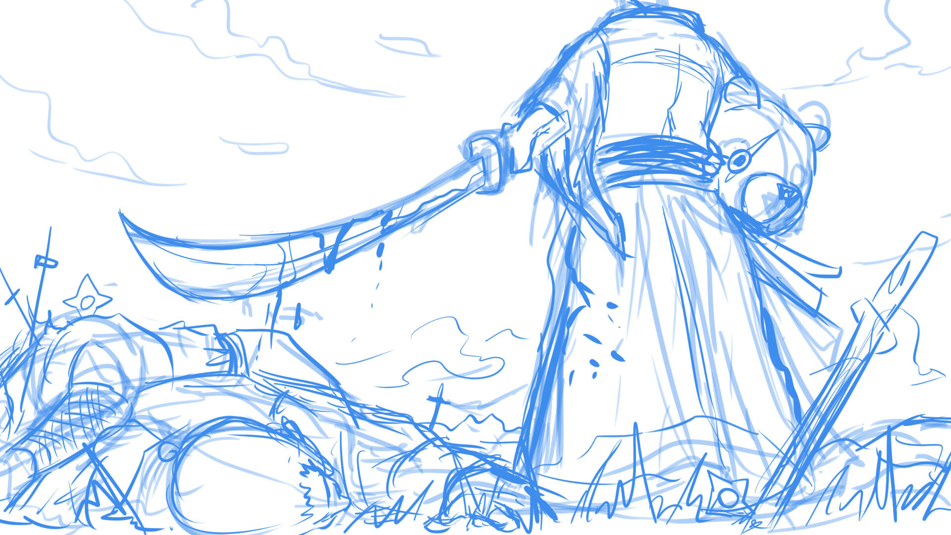 Sukma Agustriyana - Samurai Shin : Villain artwork