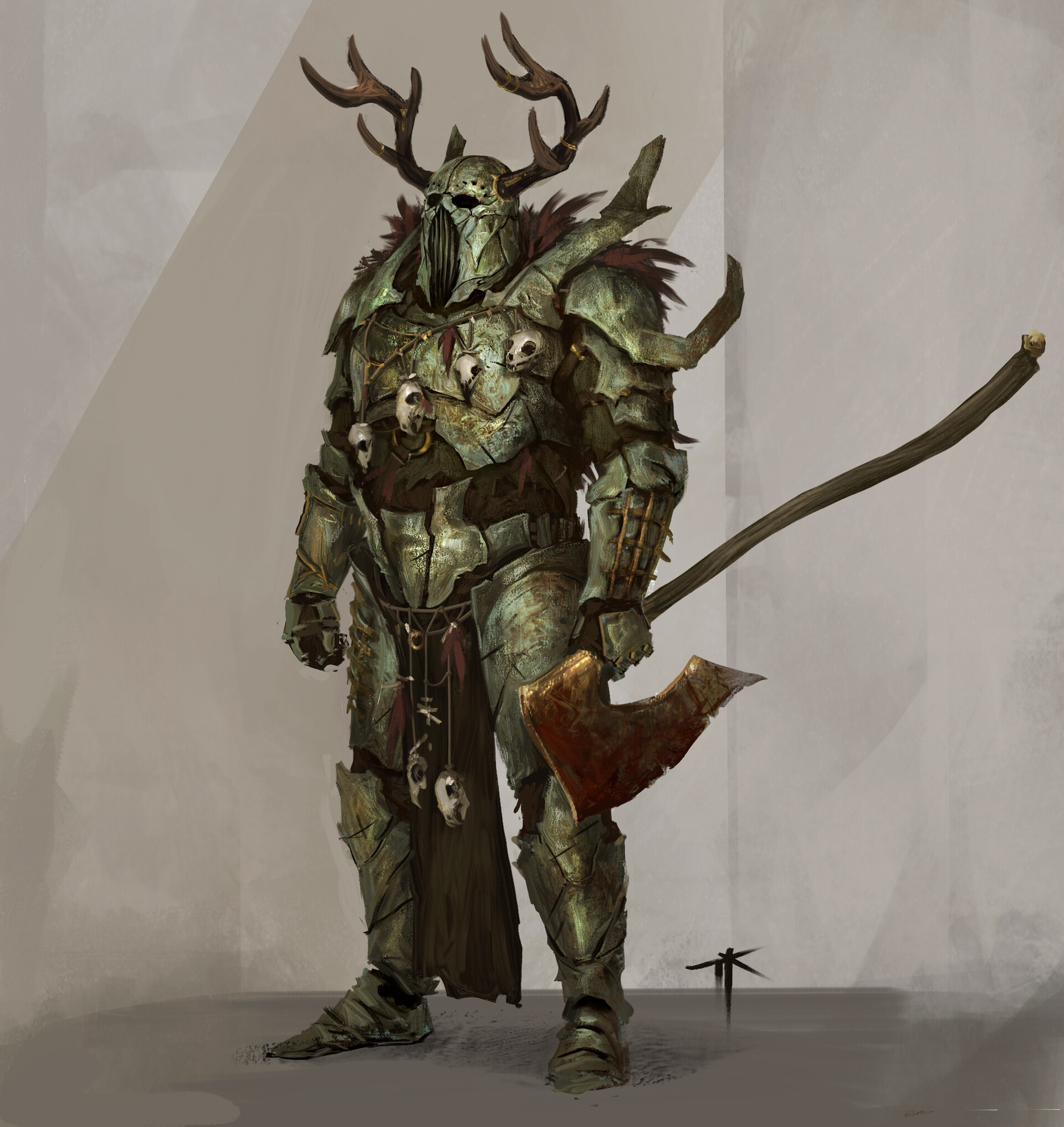 ArtStation - Knight of the deep forest