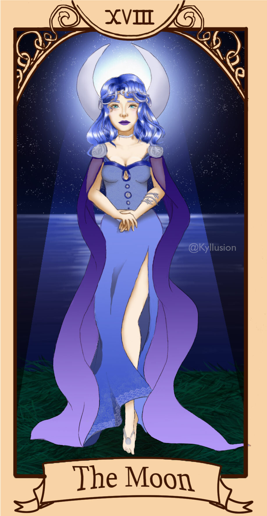 Goddess Of The Sun And Moon