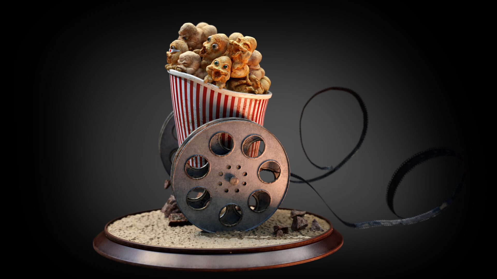 Eggaround Take-in - Popcorn_greek