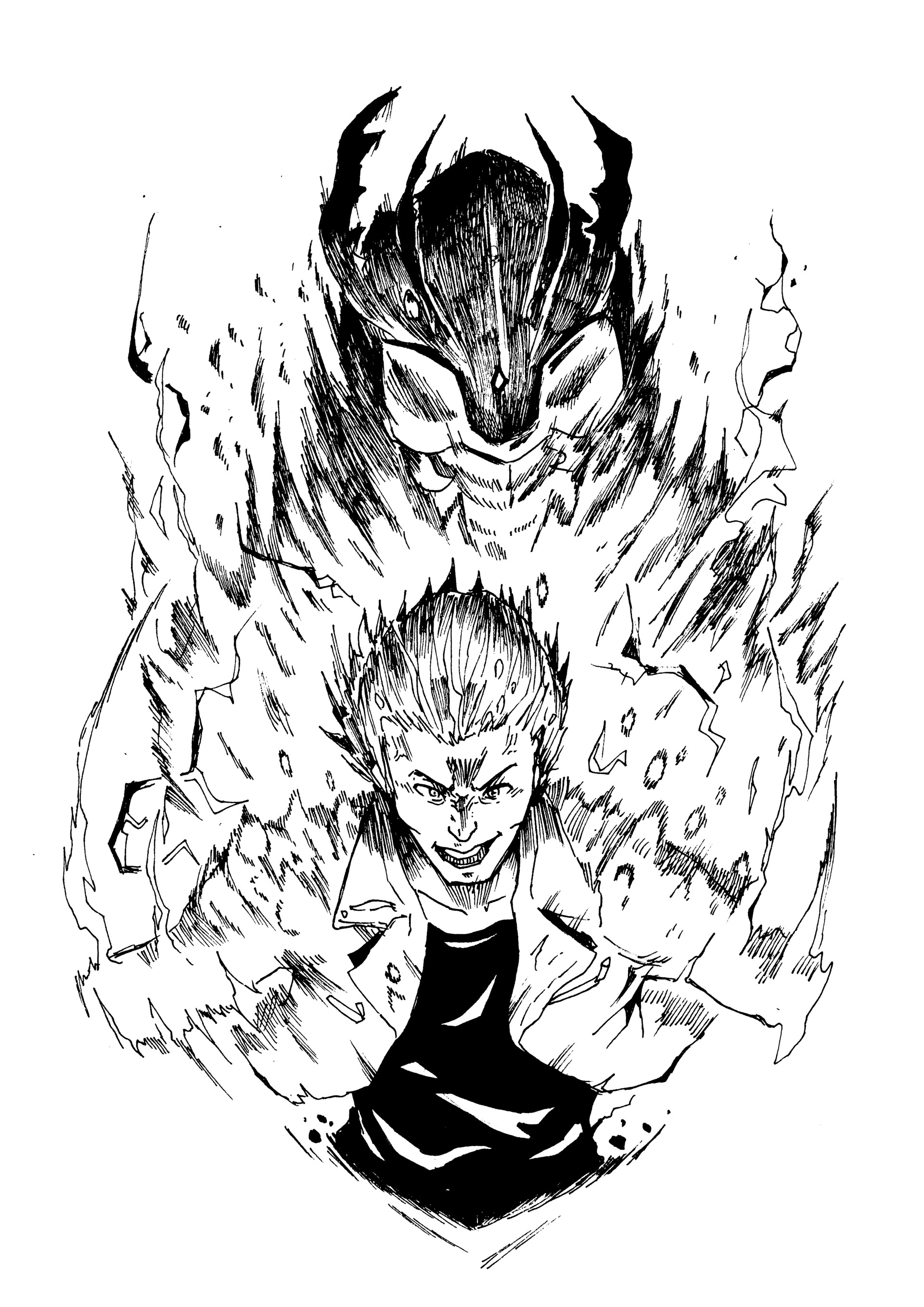 Sukma Agustriyana - Inktober 2015 [RIDER Monster Series Part 2]