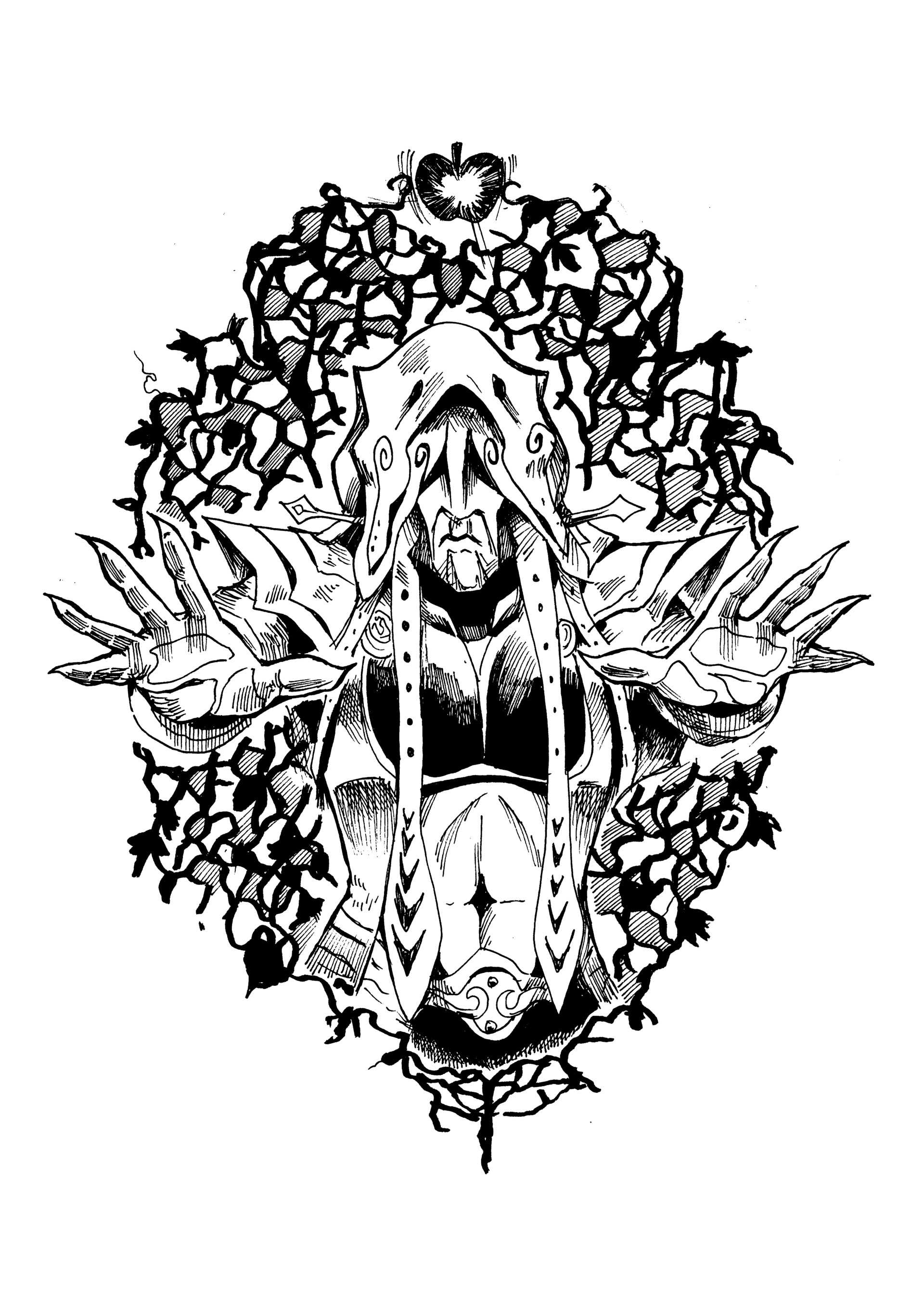 Sukma Agustriyana - Inktober 2015 [RIDER Monster Series Part 2]