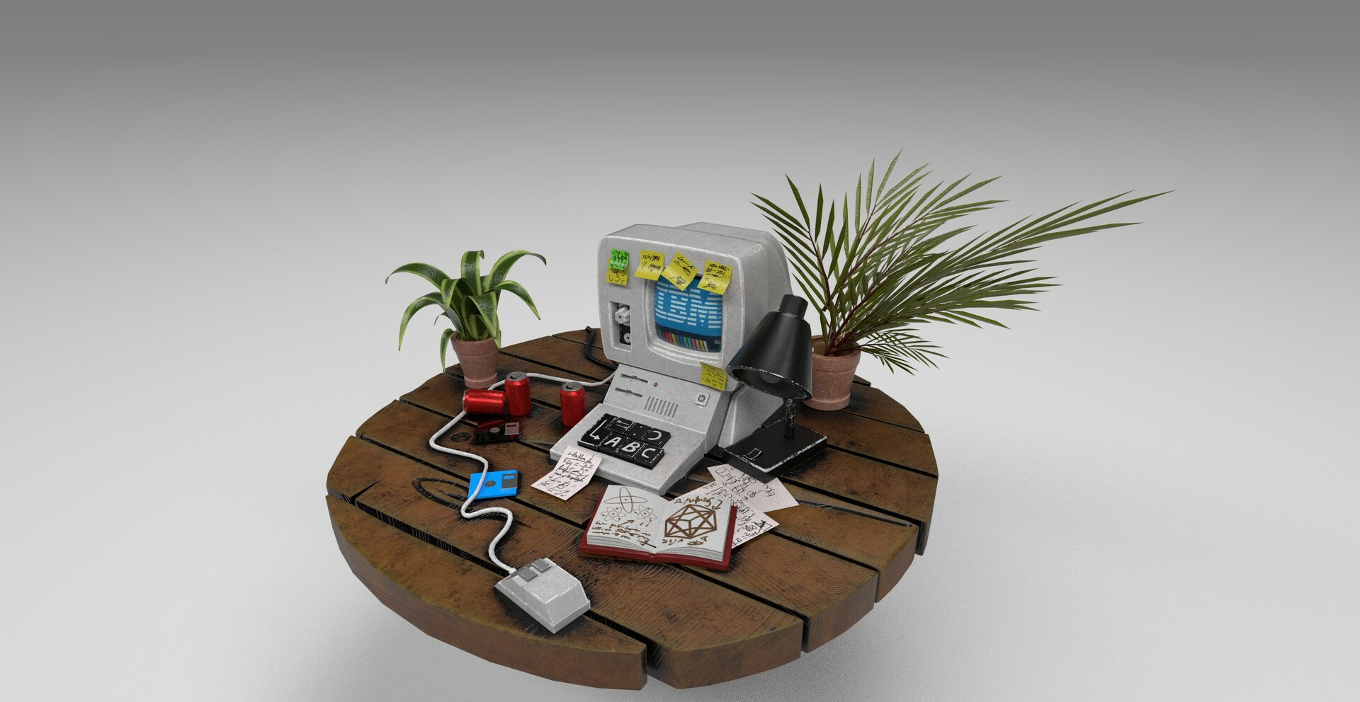 ArtStation - Old Computer