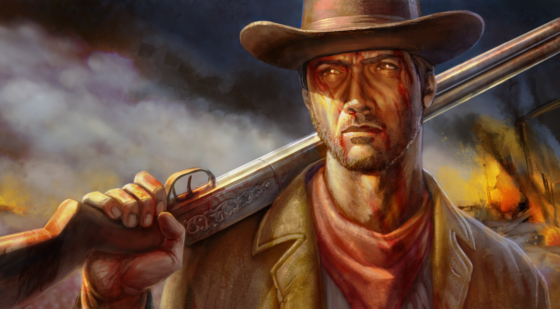 ArtStation - cowboy Joe