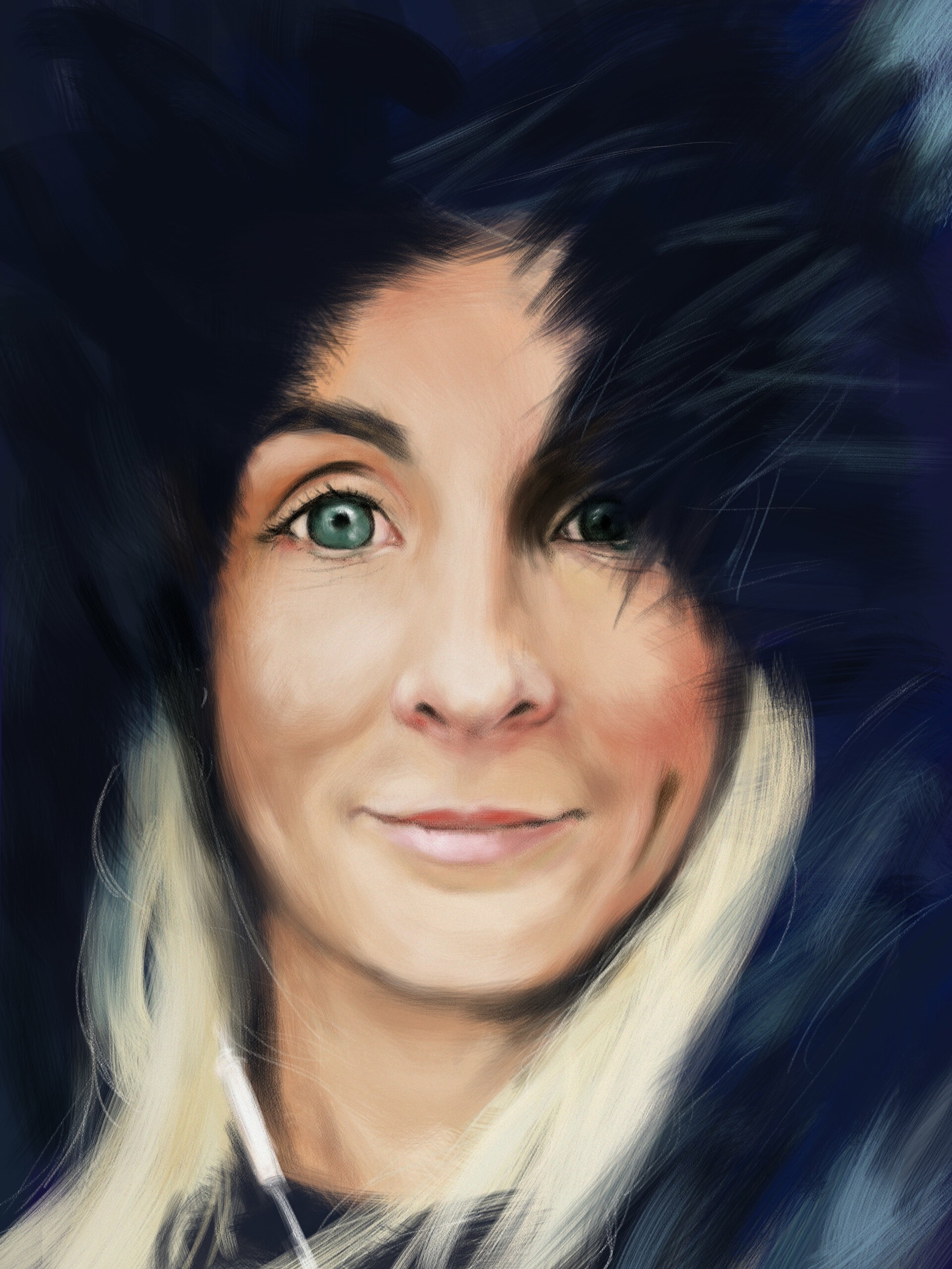 Ken Wu - August 2018 head studies and practice