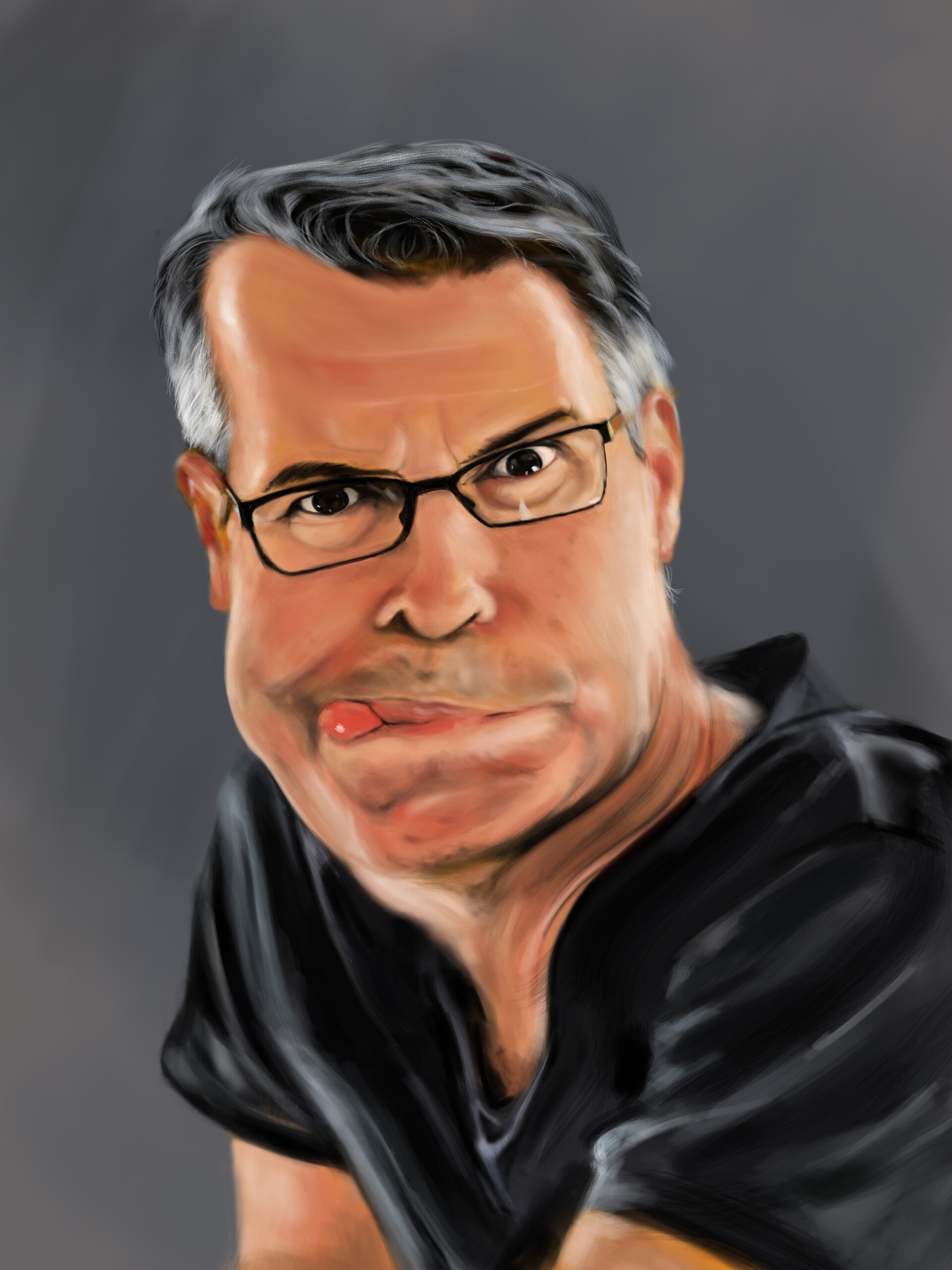 Ken Wu - August 2018 head studies and practice