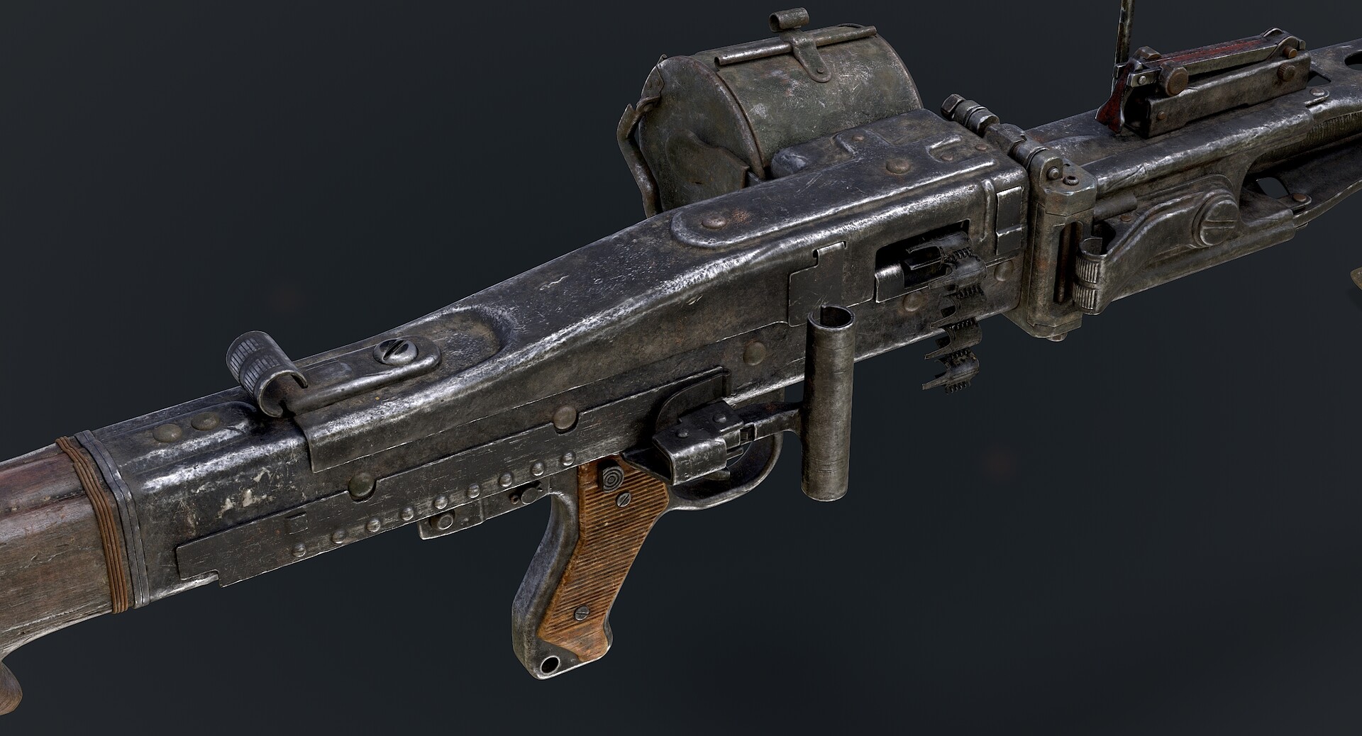 ArtStation - MG 42 WW2 Machinegun