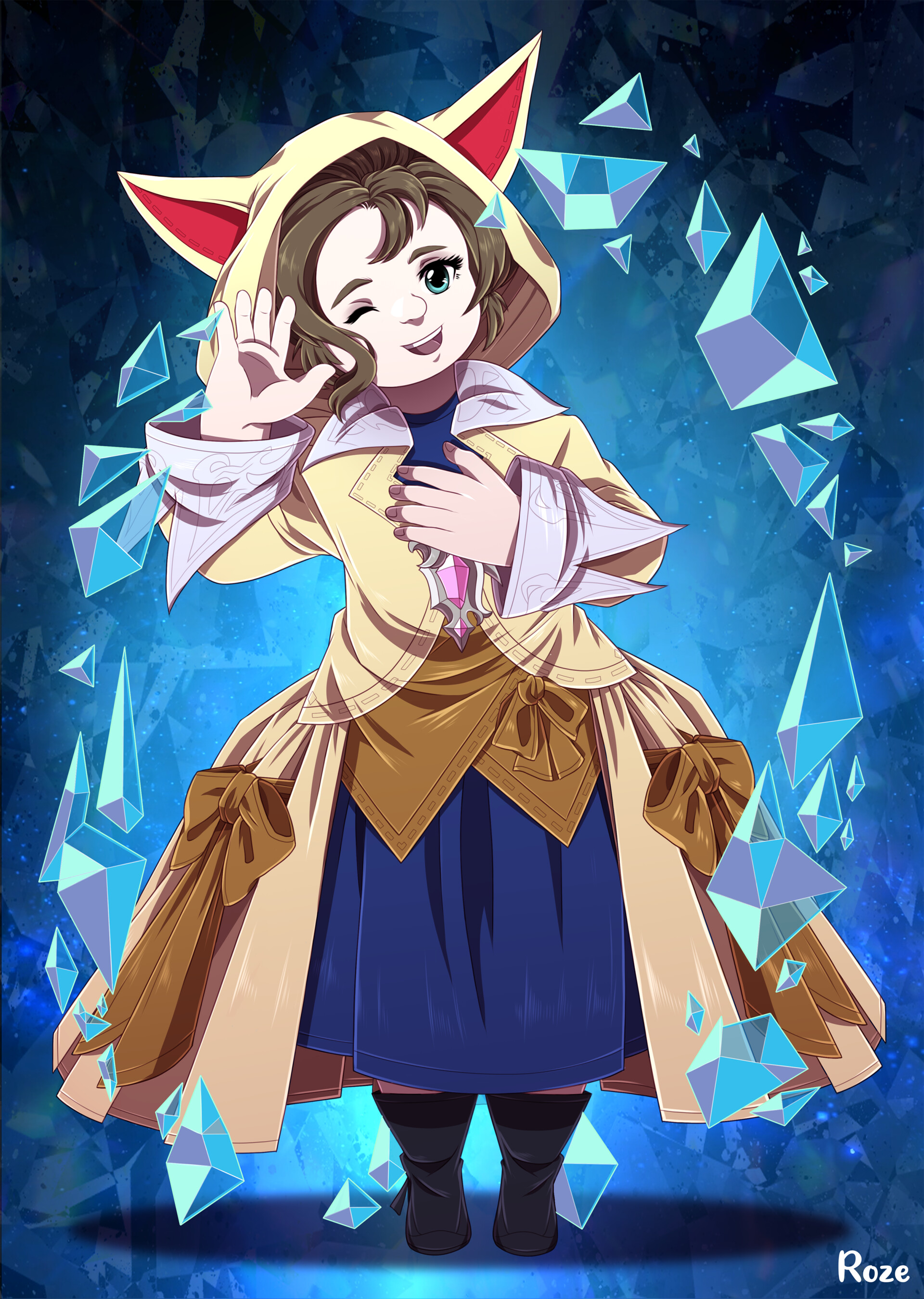 ArtStation - Final Fantasy XIV - Krile