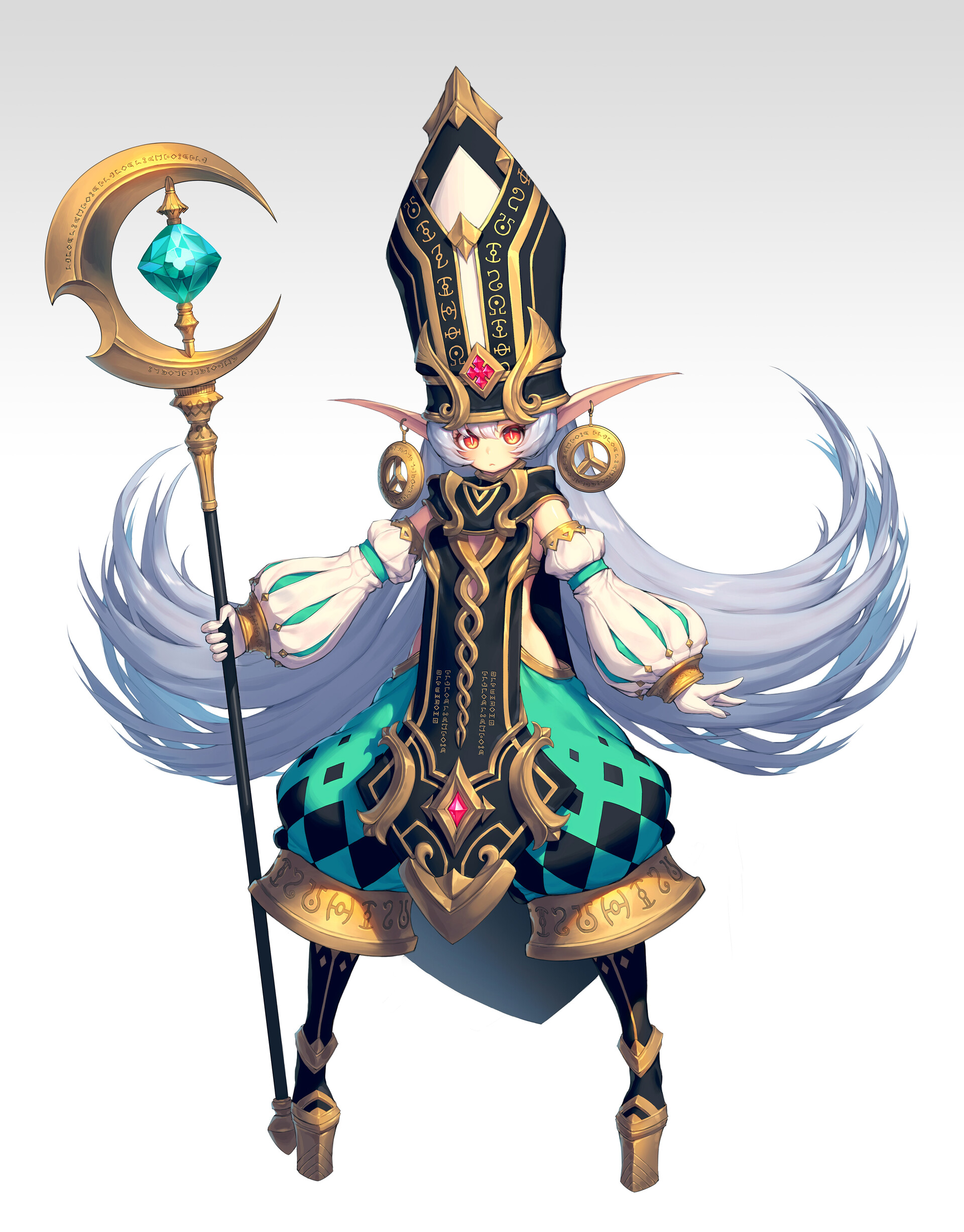 ArtStation - Little Priestess