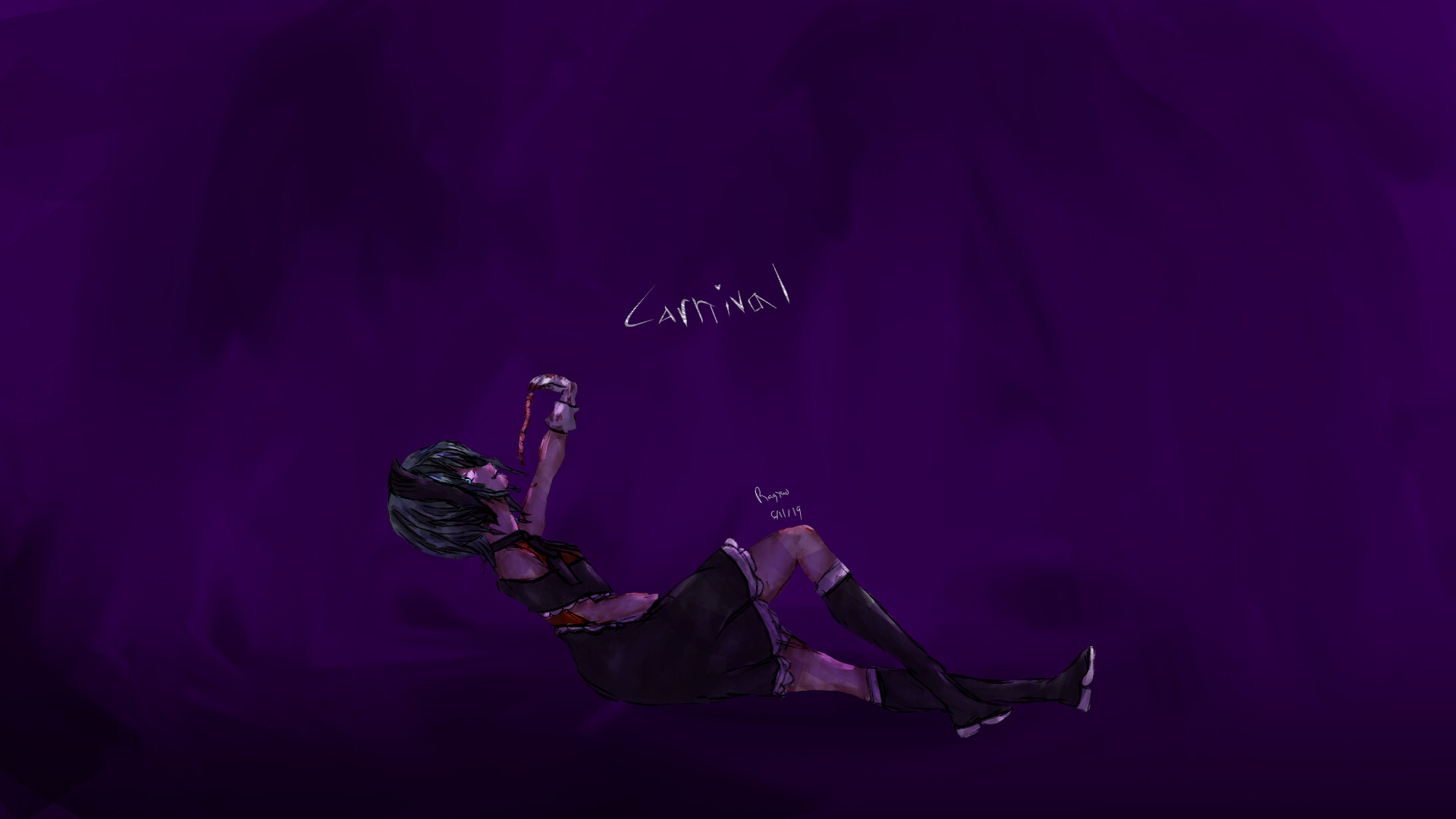 ArtStation - Gumi Megpoid's 10th Anniversary: Carnival by otetsu