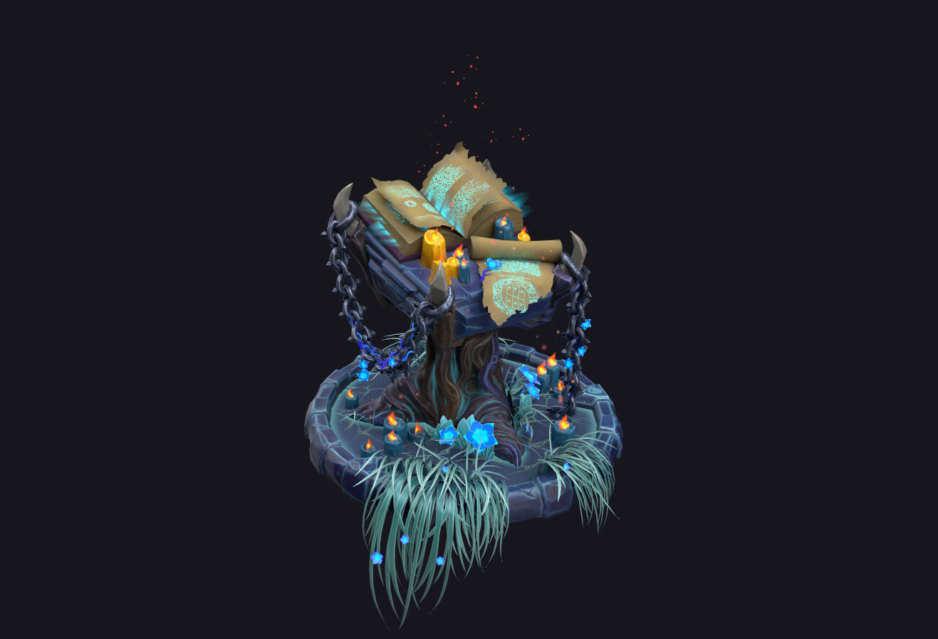 ArtStation - Forest altar