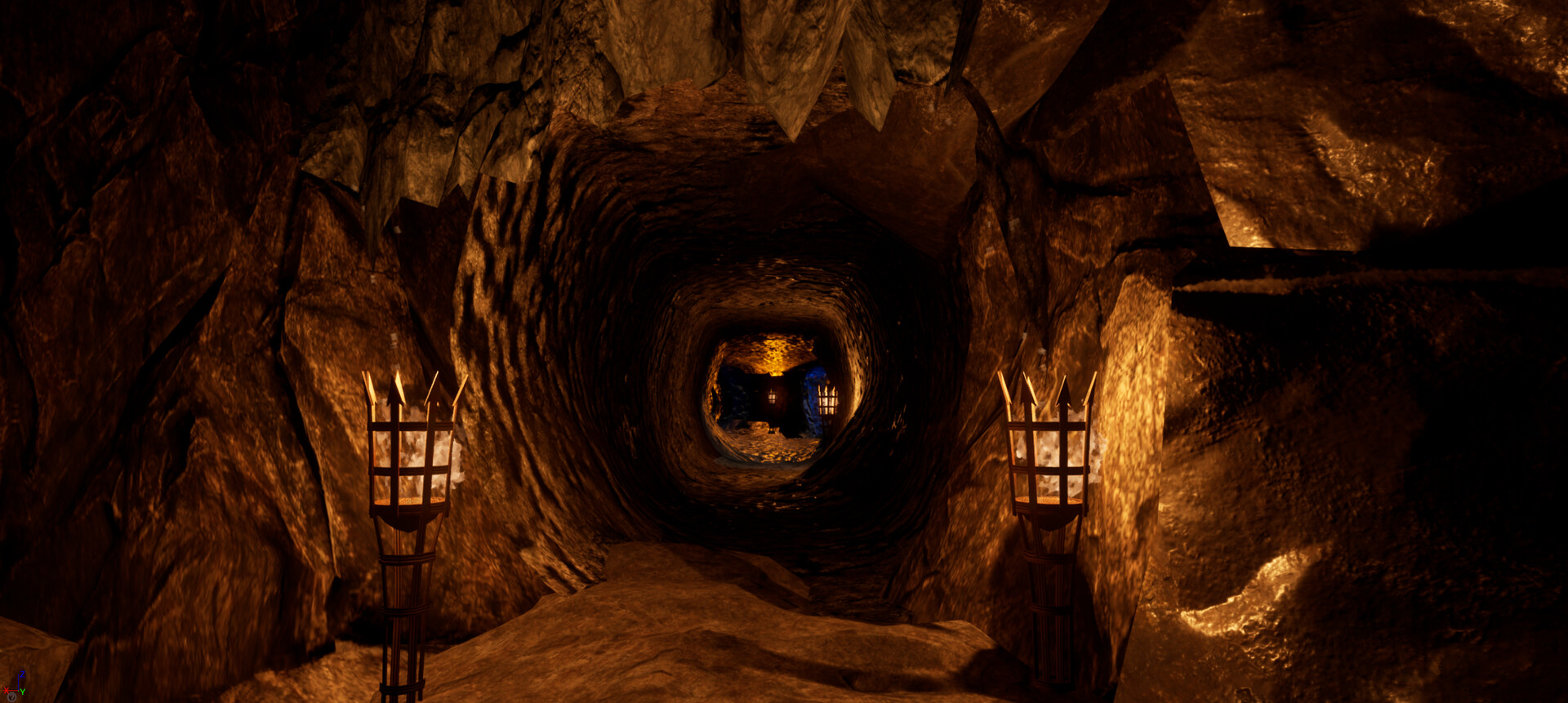 ArtStation - Group Project Finalized Cave System