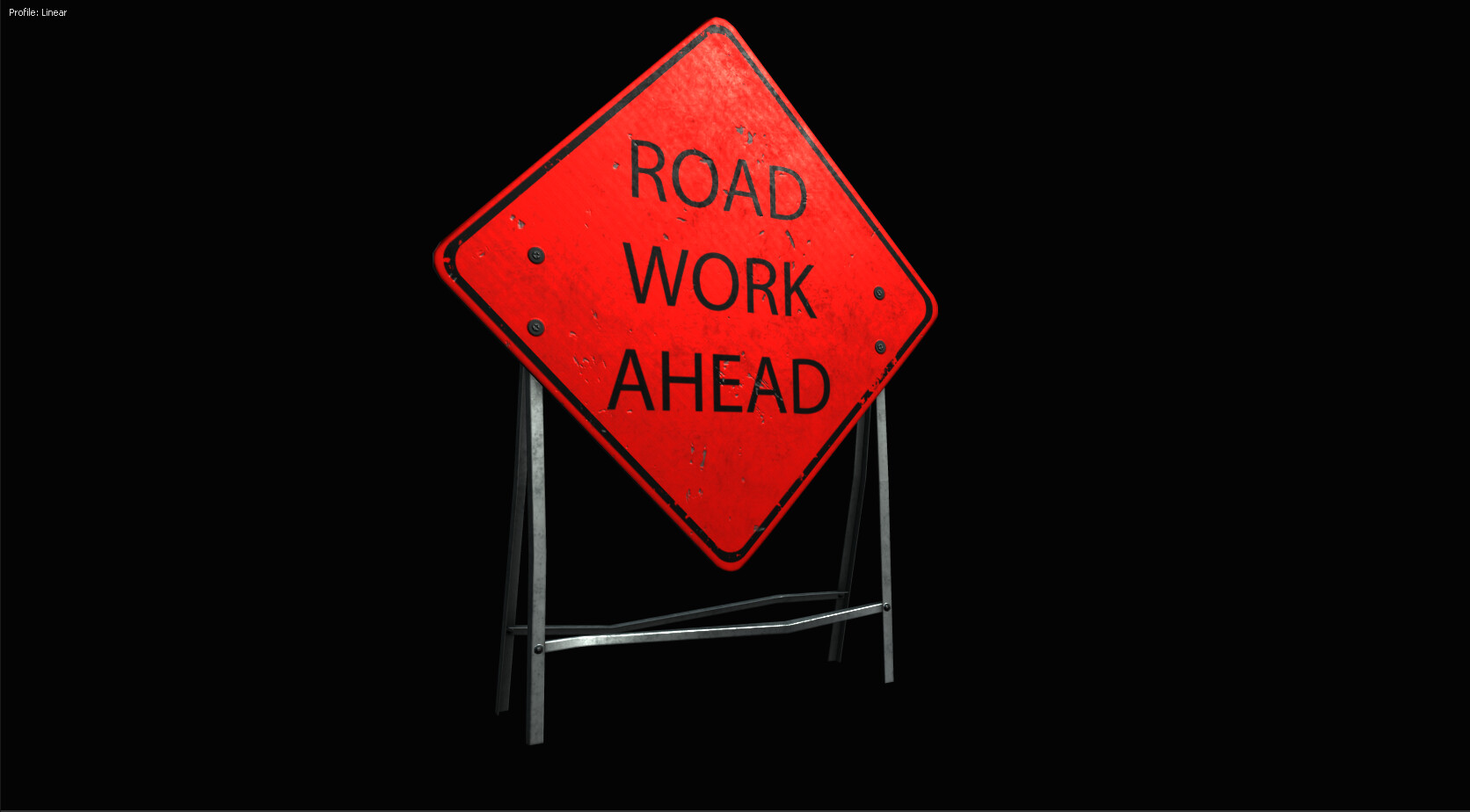 ArtStation - HQ Road Sign