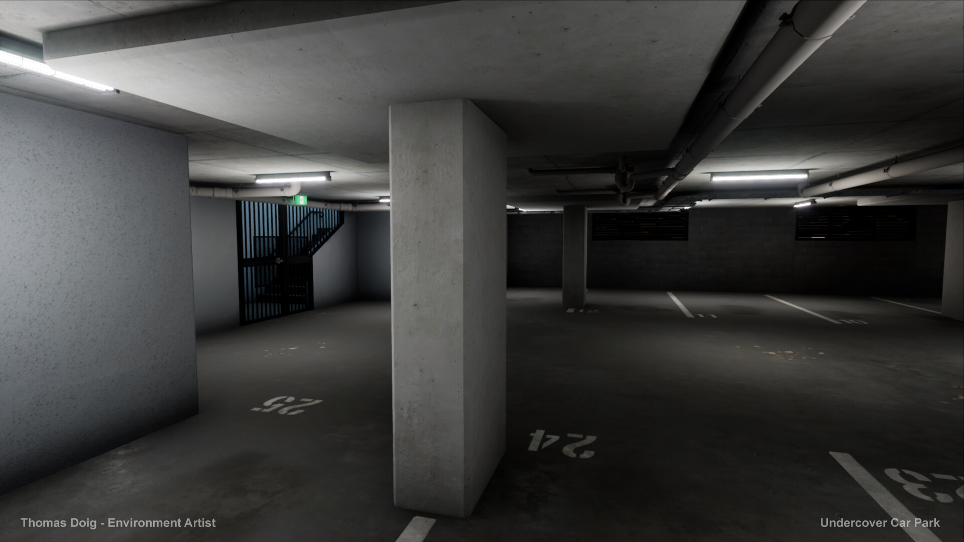 Thomas Doig - Undercover Car Park