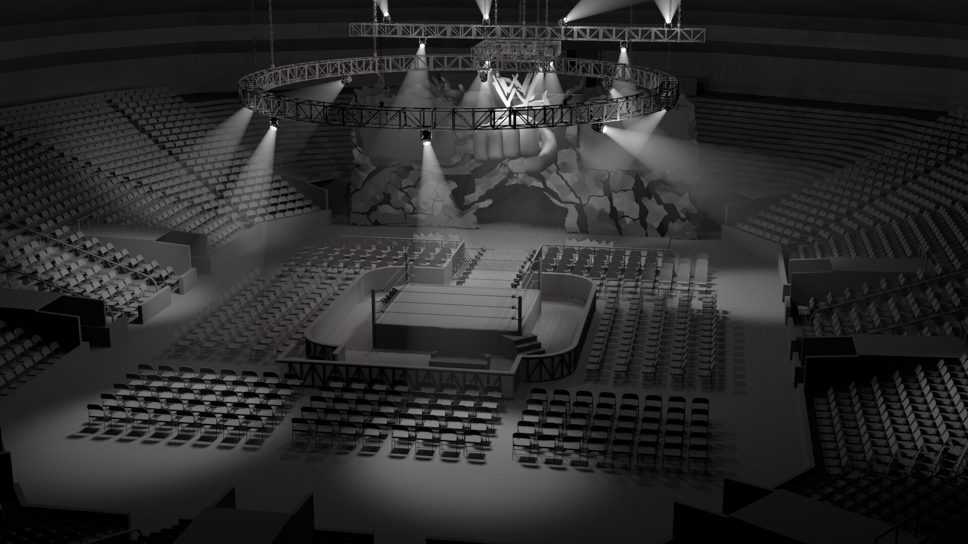 vincent haws - [WIP] WWE Smackdown Arena 2003