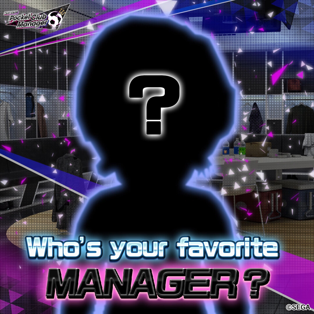 ArtStation - SEGA Pocket Club Manager: Who's Your Favorite Manager