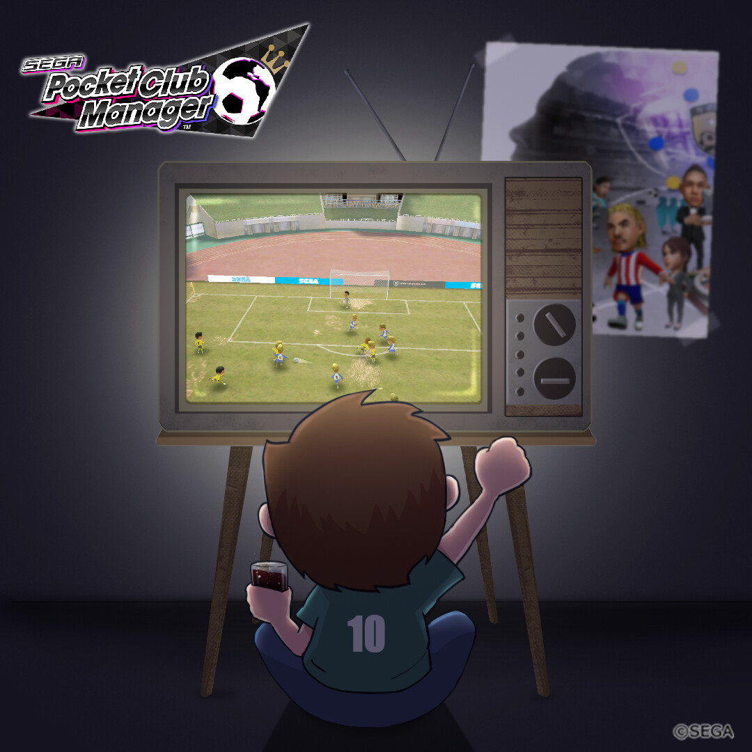ArtStation - SEGA Pocket Club Manager: First Time