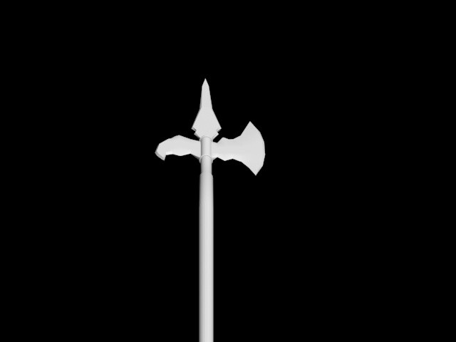 ArtStation - halberd of some kind