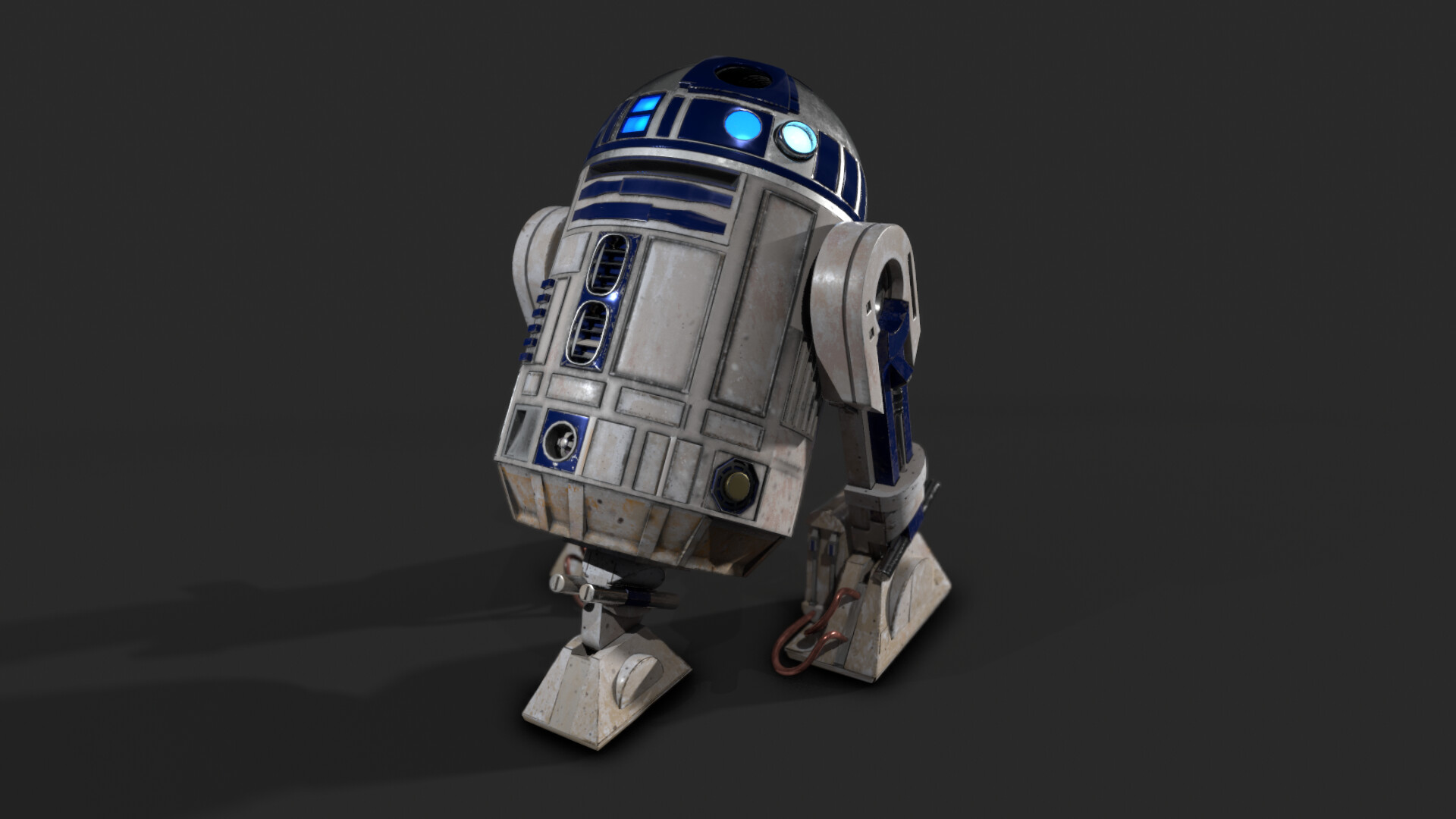 ArtStation - R2D2 Modelling
