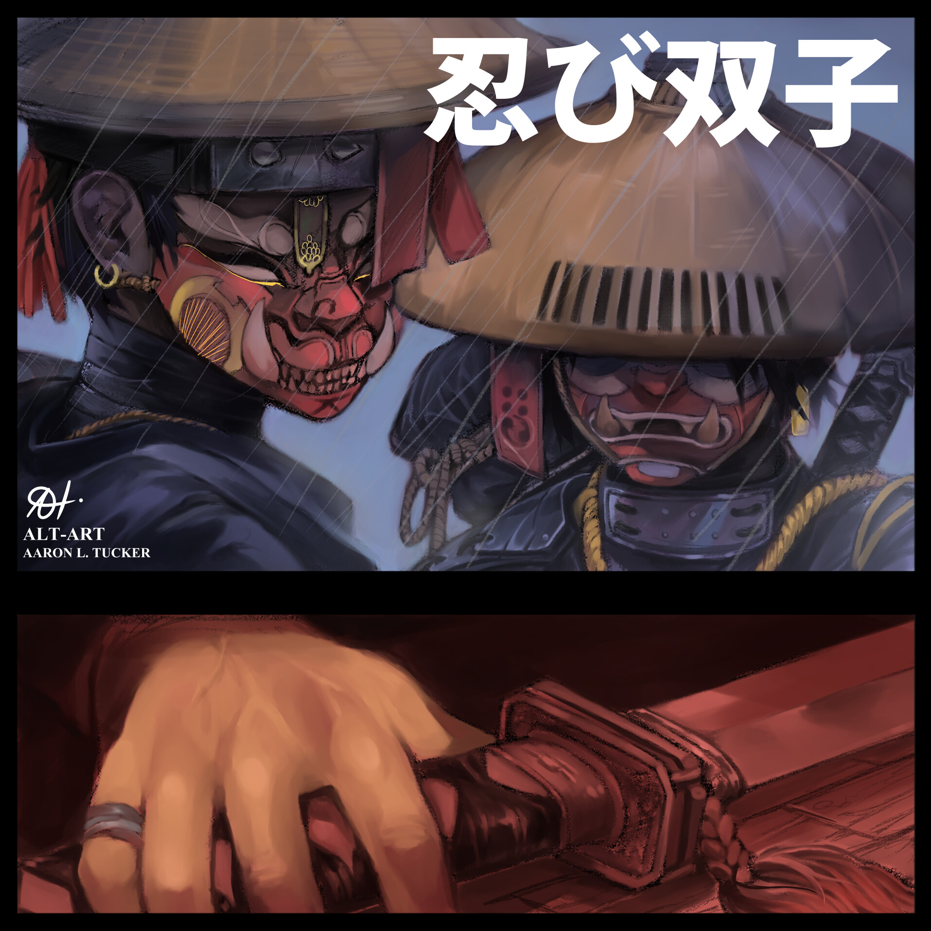 ArtStation - Tears Of A Samurai (part 2)