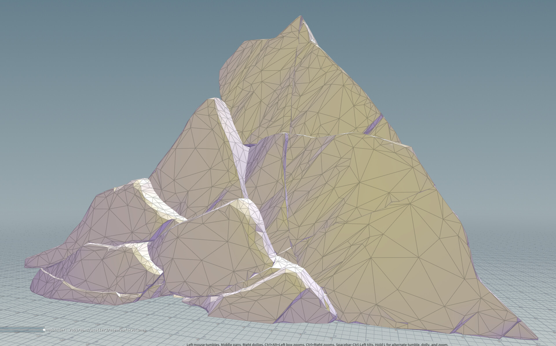 Hugo Beyer - Procedural Eroded Stone Walls - Houdini