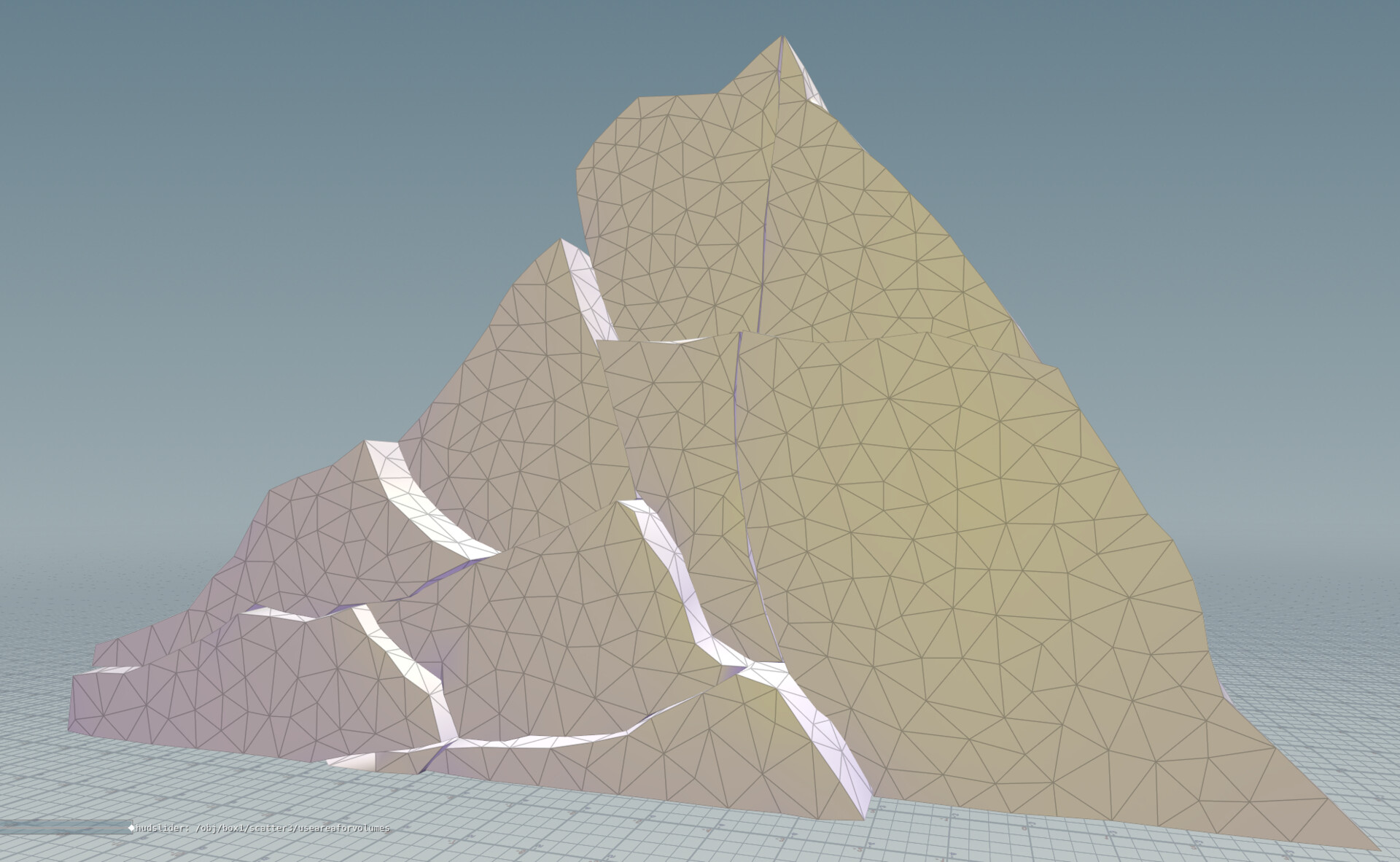 Hugo Beyer - Procedural Eroded Stone Walls - Houdini