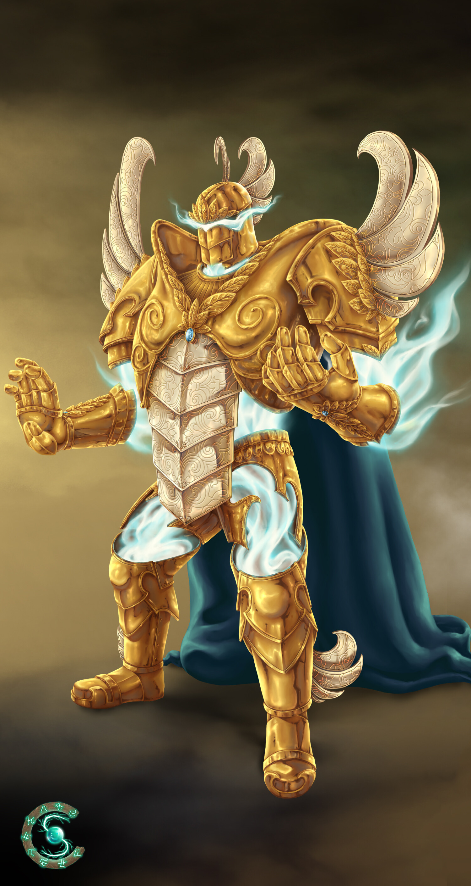 ArtStation - Sentient armour paladin for Spellcraft