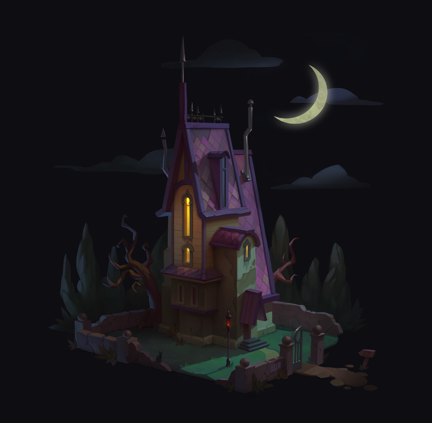 ArtStation - House concept