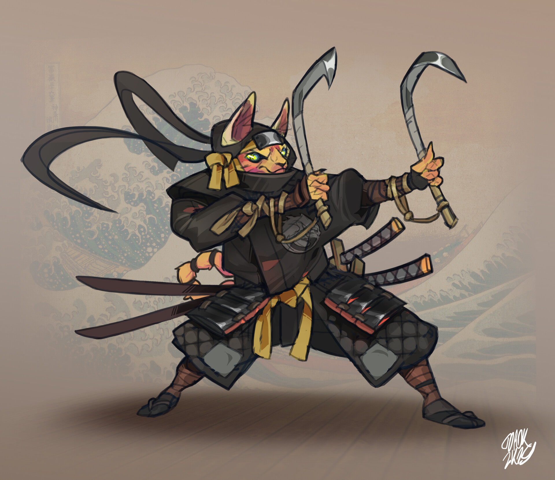 ArtStation - Ninja Cats CDC