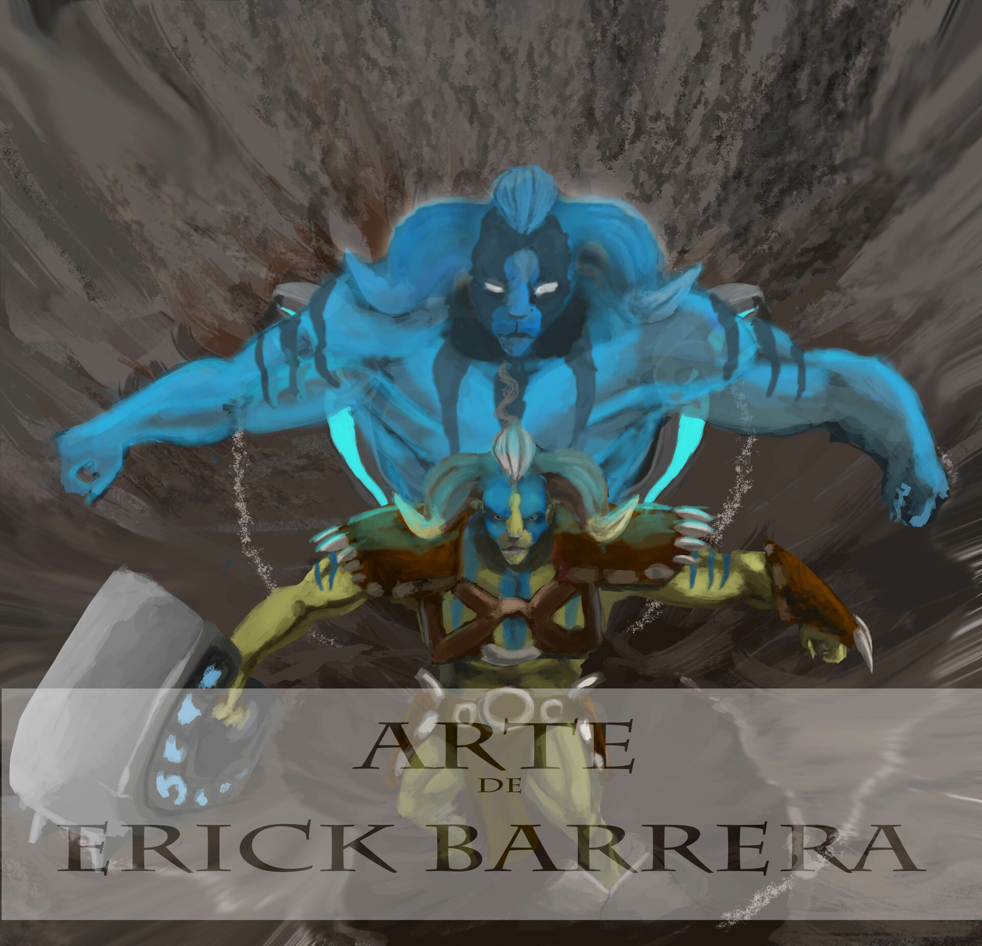 ArtStation - Elder Titan - Commission