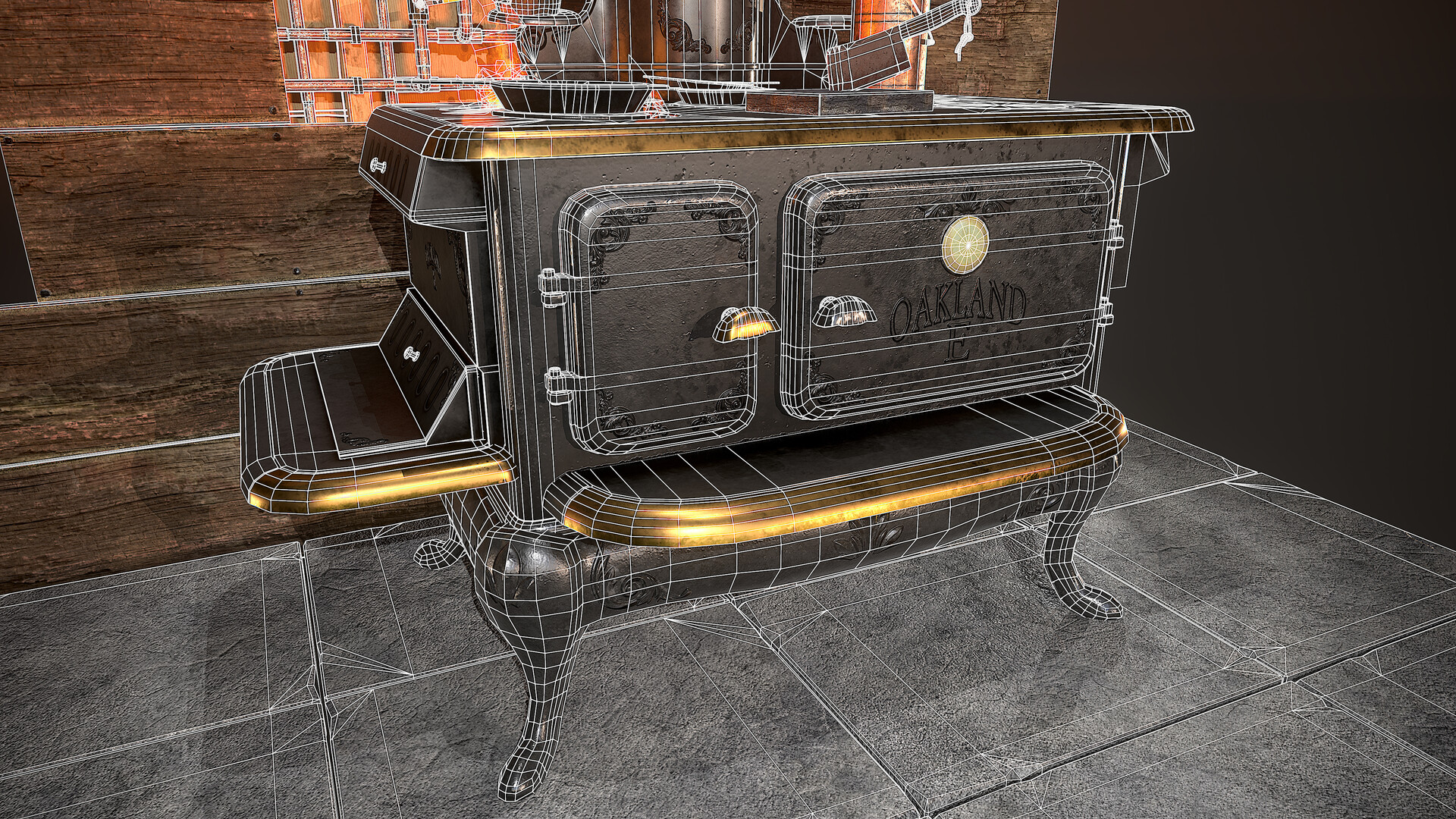 Hemingway Gagnon - Old Cast Iron Oven