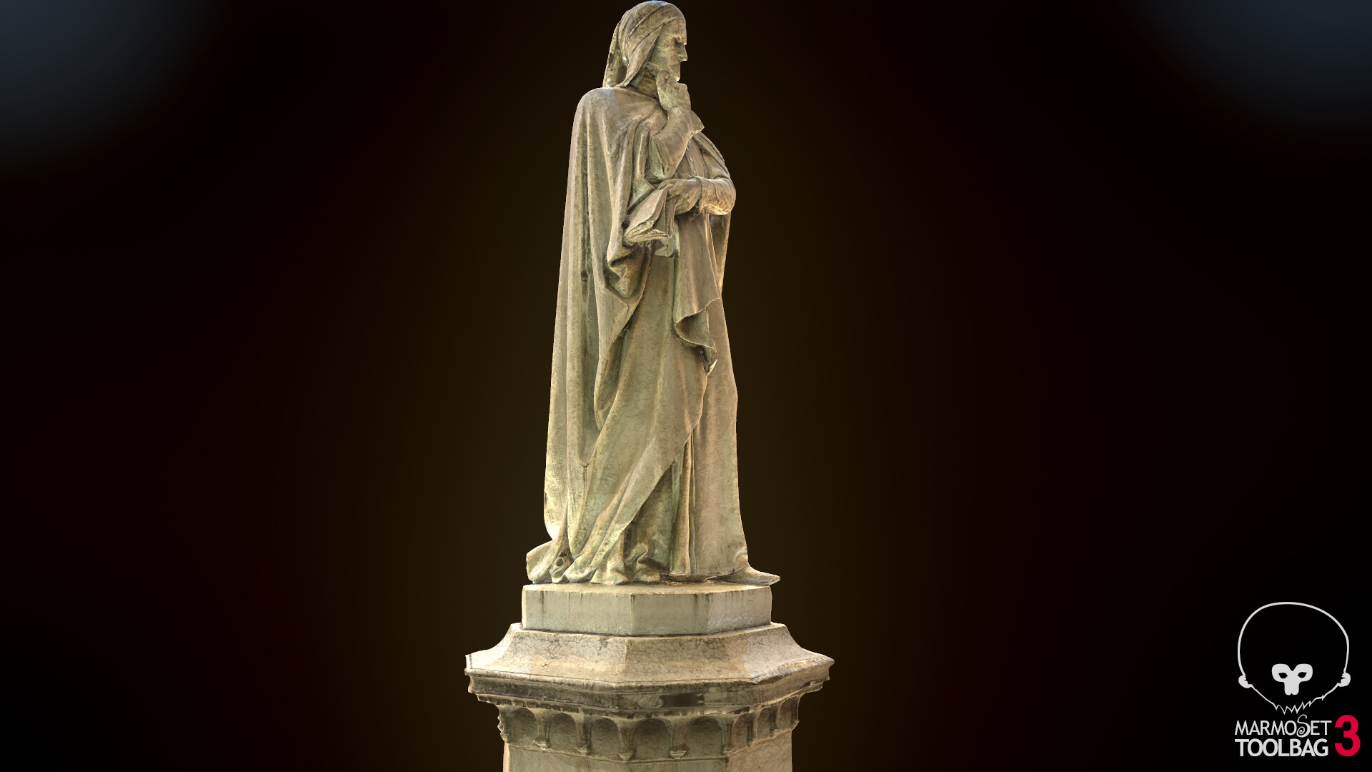 ArtStation - photogrammetry : GameReady statue