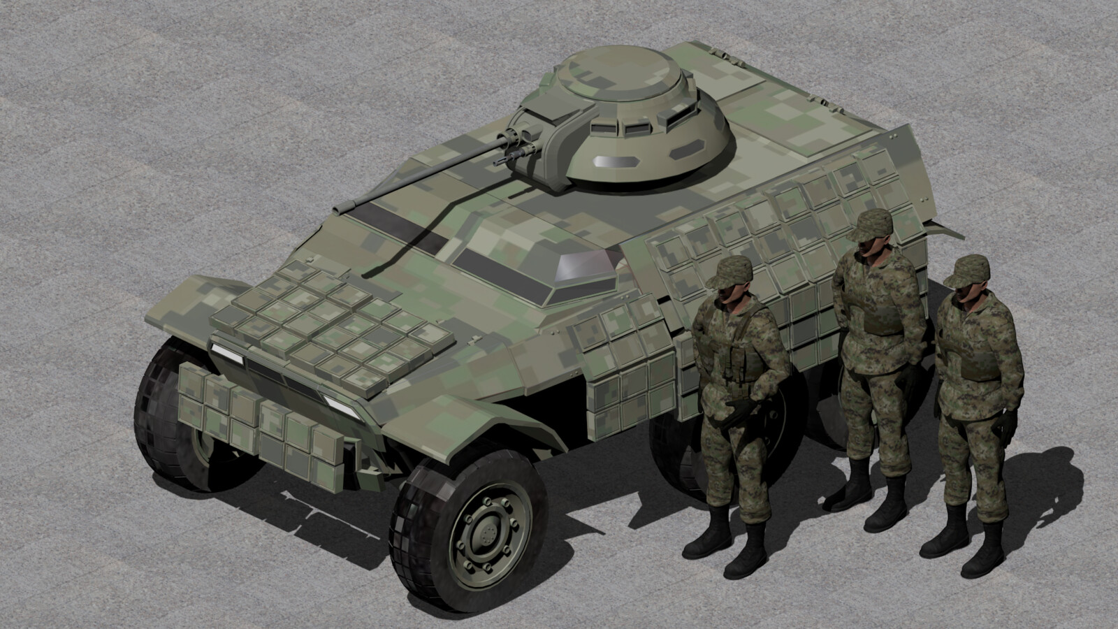 William Byrd - XM800 Armored Reconnaissance Scout Vehicle