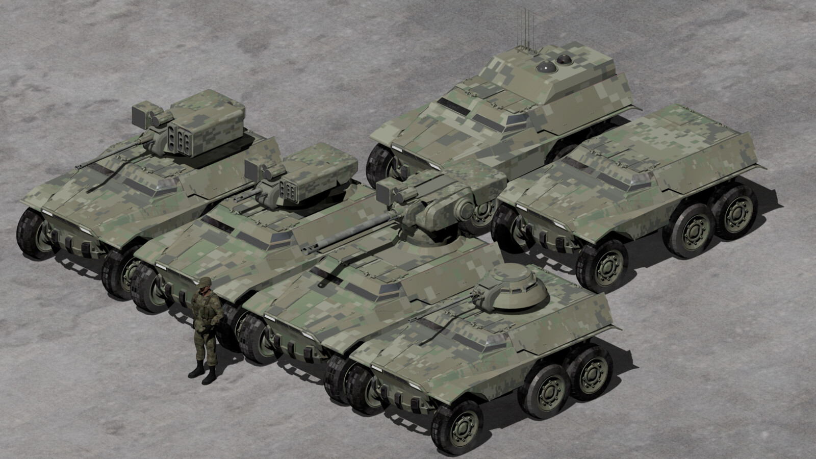 William Byrd - XM800 Armored Reconnaissance Scout Vehicle